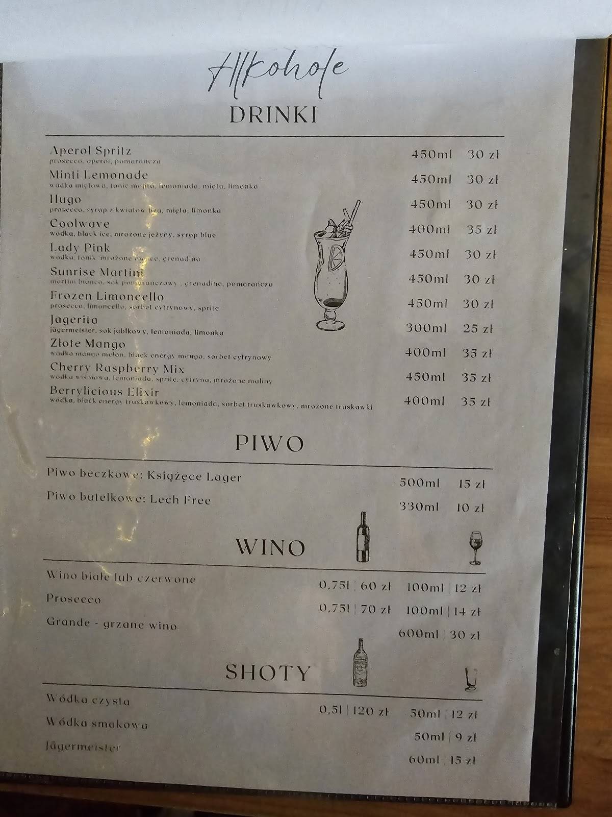 Menu at Solo & Amici w Weekend restaurant, Plonsk