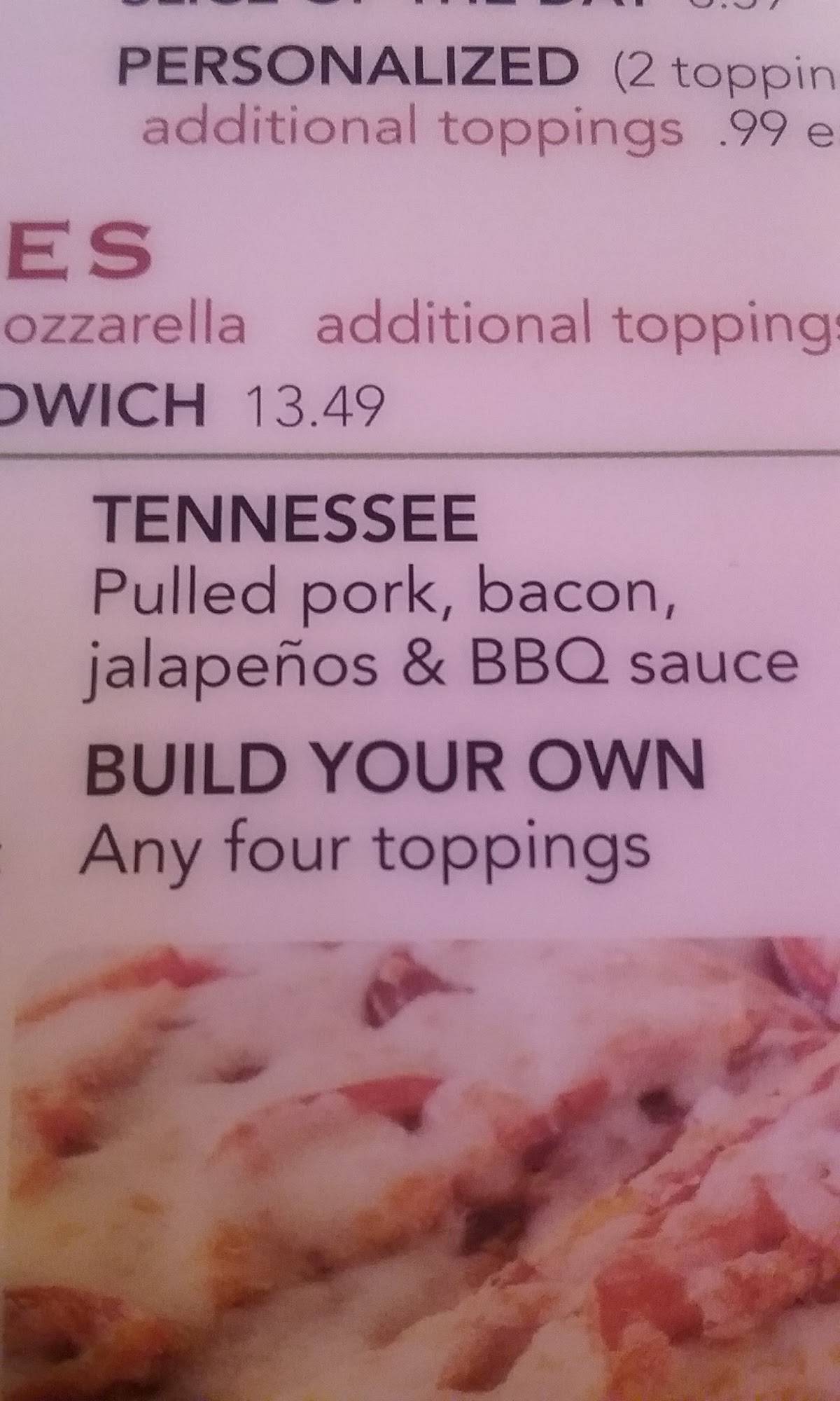 Menu at Sorelli Pizza pub & bar, Mountlake Terrace
