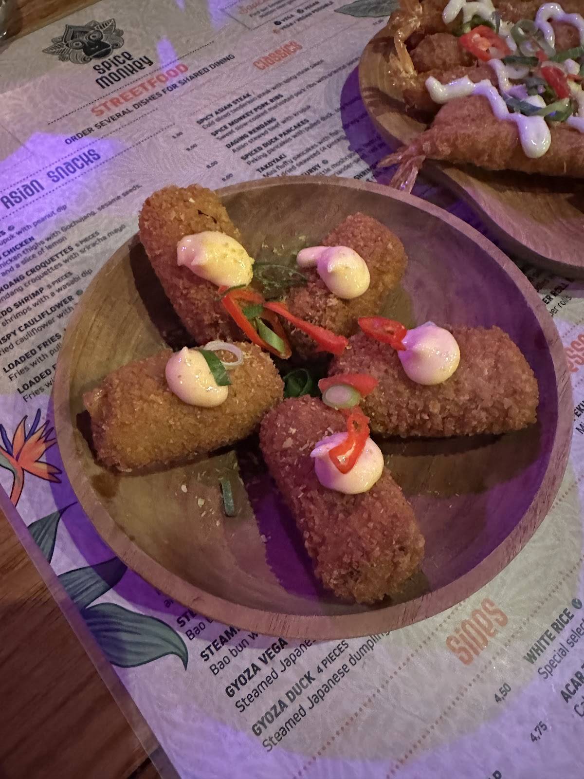 Speisekarte von Spice Monkey, Utrecht