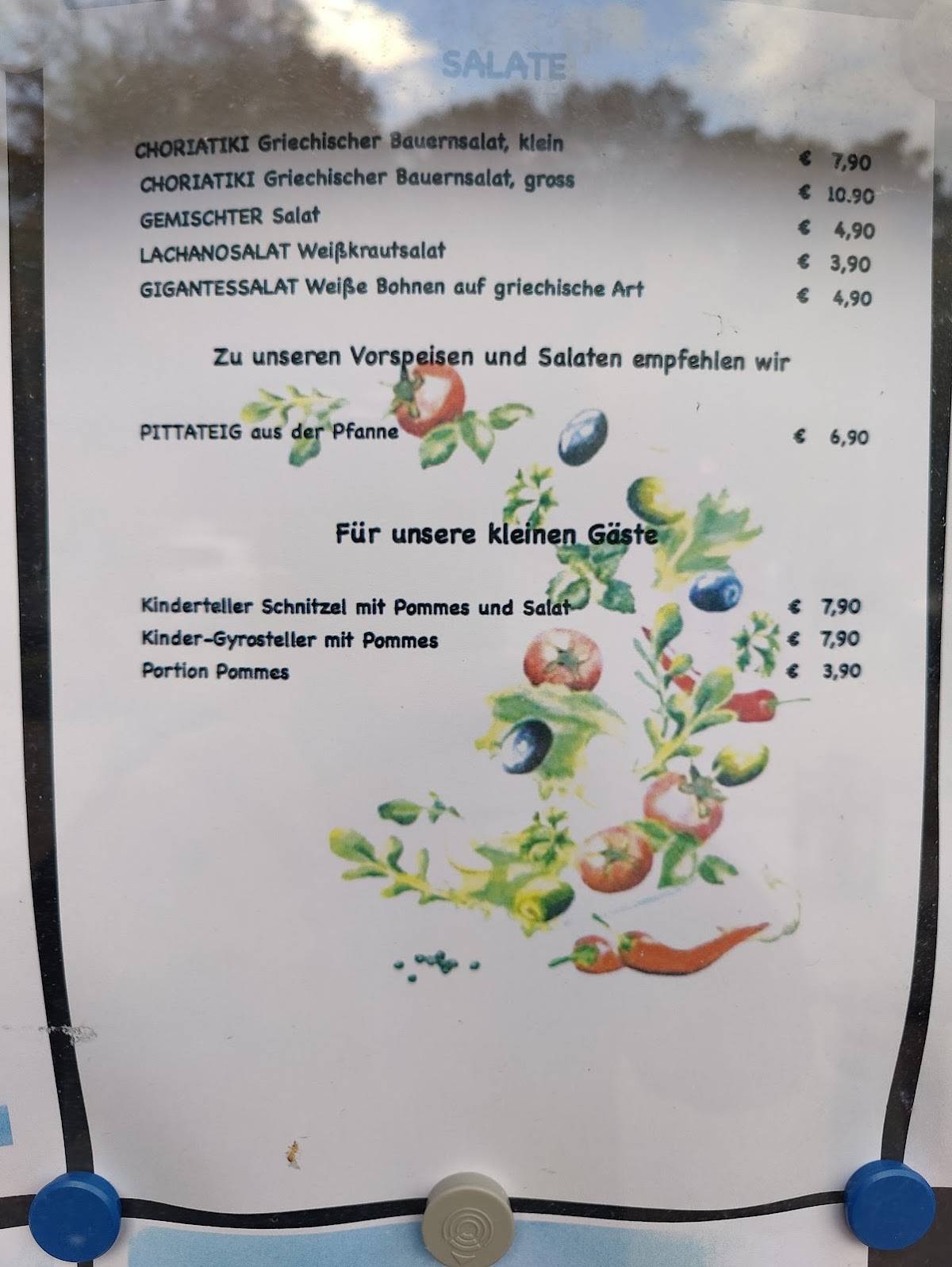 Menu at Sportgaststätte Rübholz restaurant, Kirchheim unter Teck