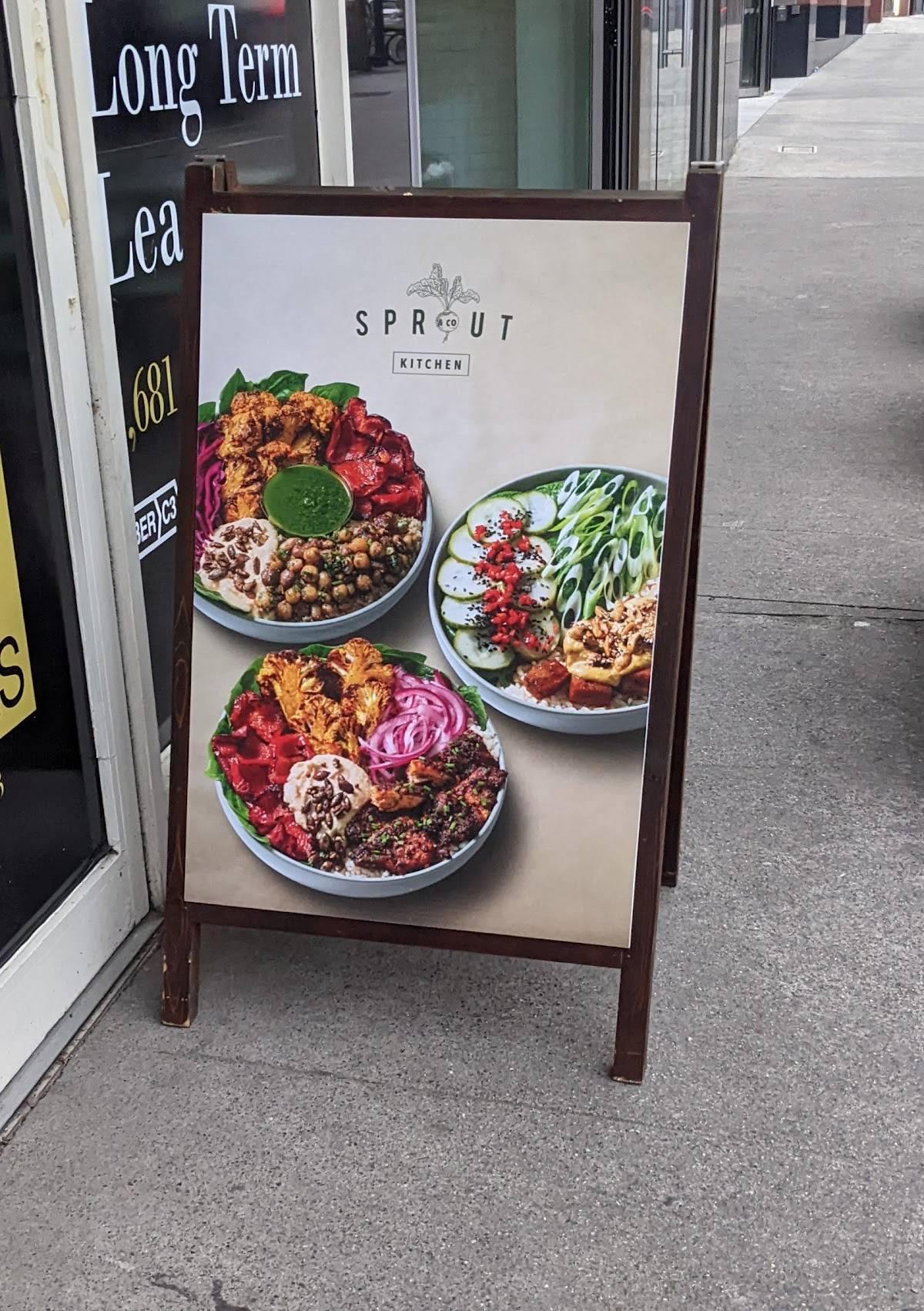Menu at Sprout & Co Ballsbridge pub & bar, Dublin