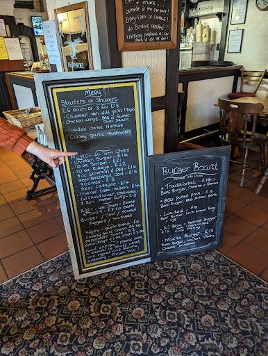 Menu at Square & Compass pub & bar, Pontyates