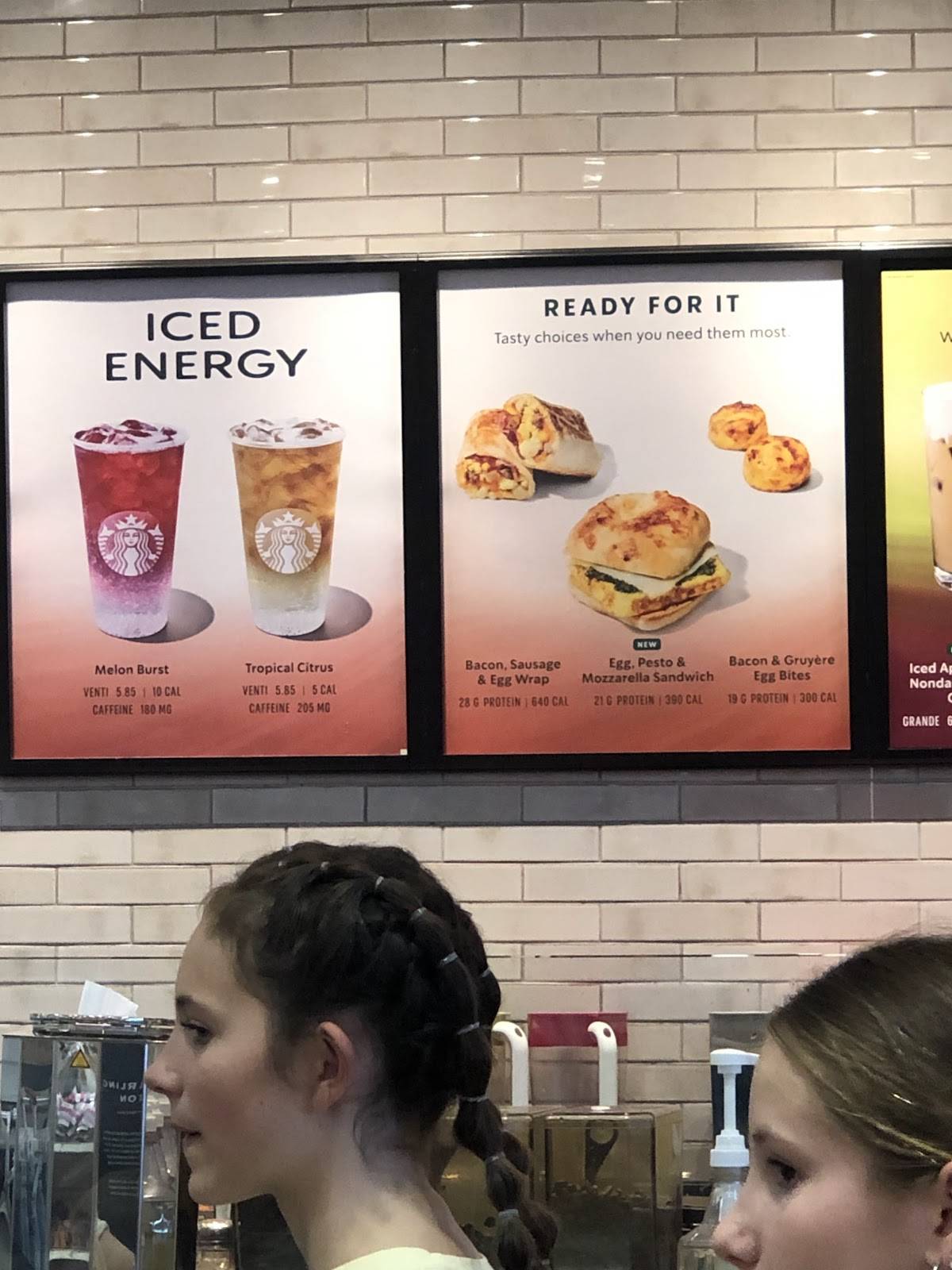 Menu at Starbucks, Buffalo, 2626 Delaware Ave