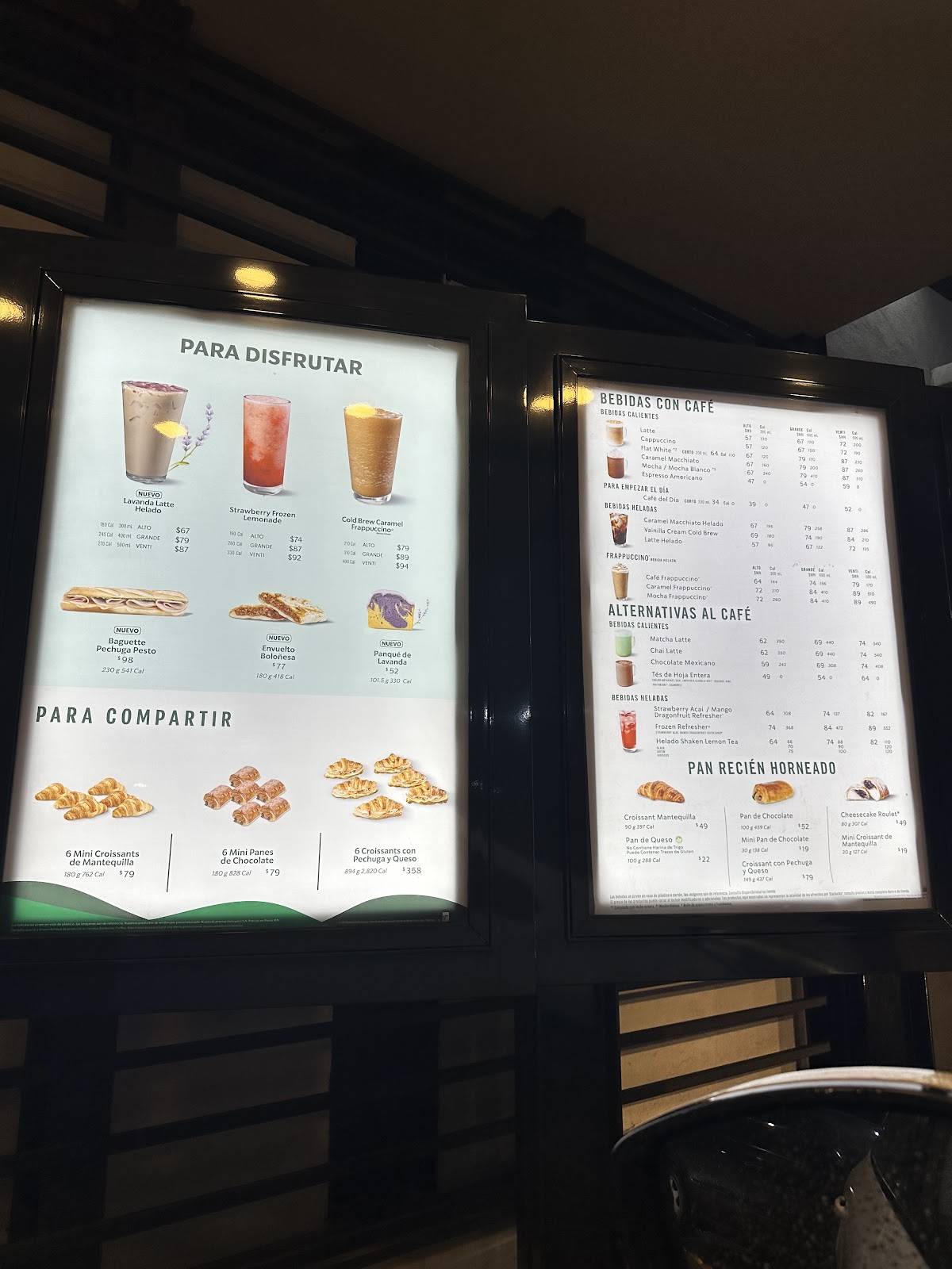 Menu at Starbucks Radisson Toluca restaurant, Toluca, Av. Paseo ...