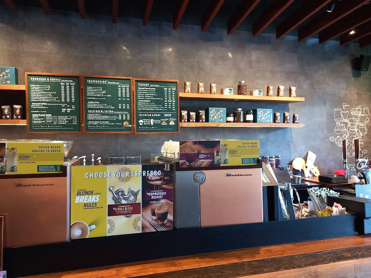 Menu at Starbucks, Pune, Flr A