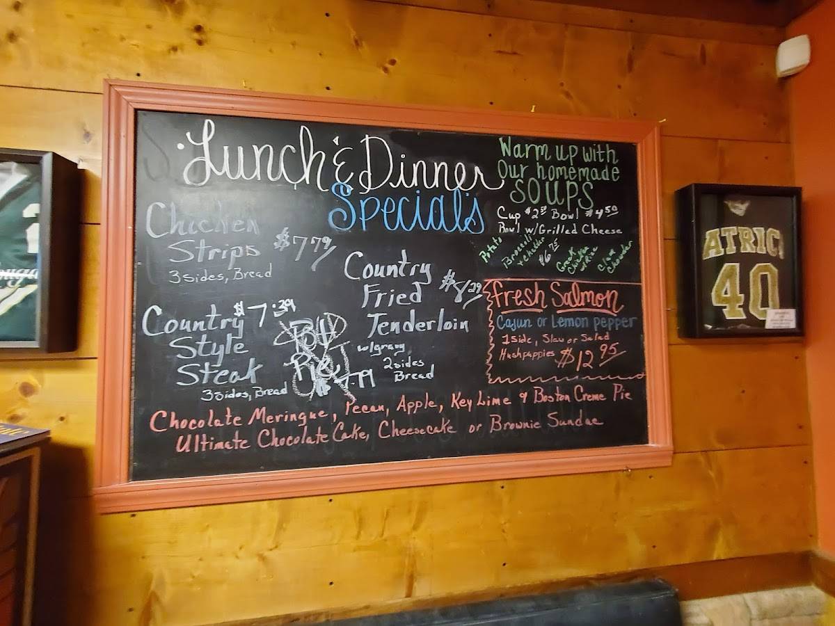 Menu at Stuart Family Restaurant, Stuart