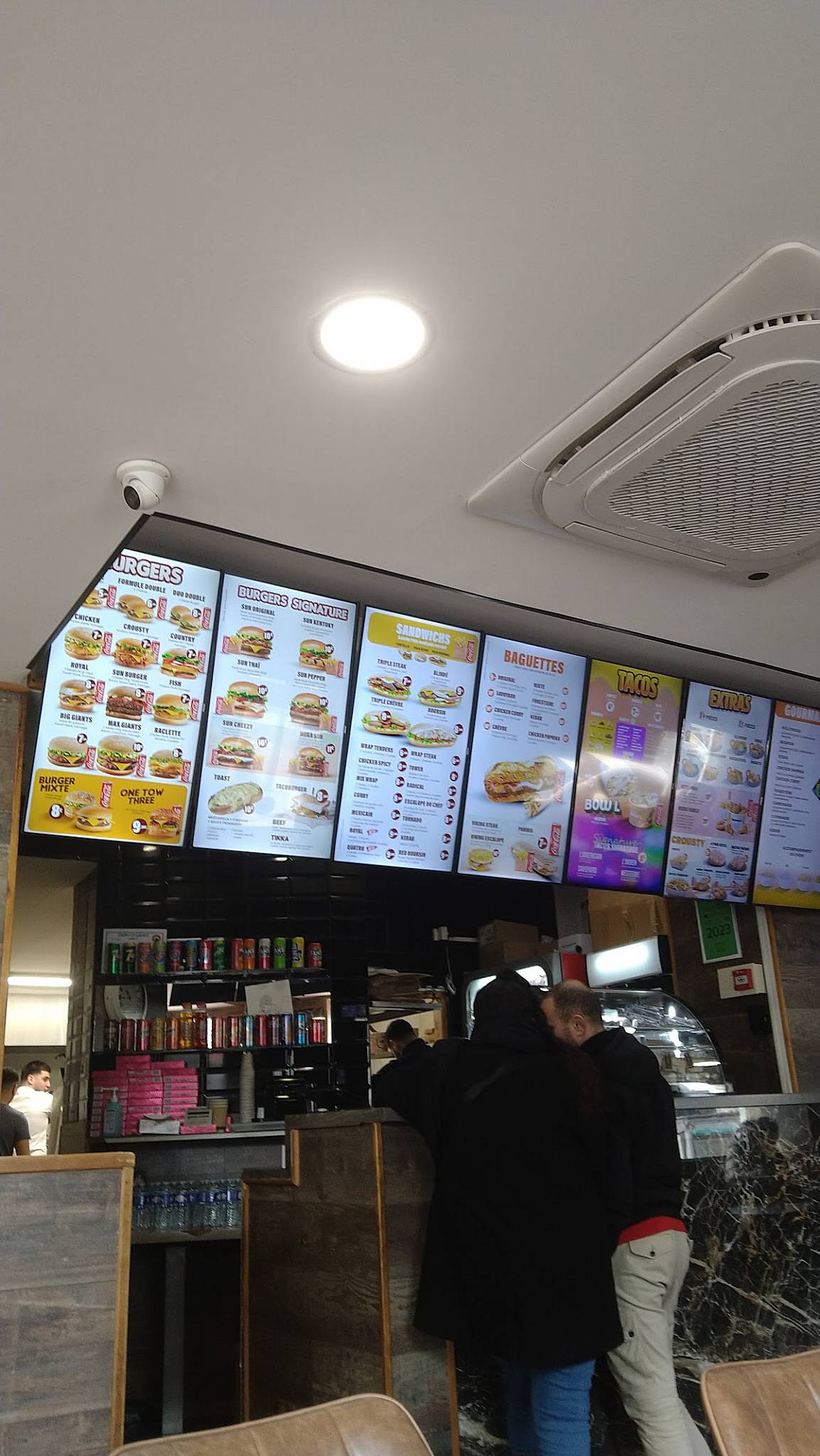 Menu au Sun Burger restaurant, Amiens, 1 Bd d'Alsace Lorraine