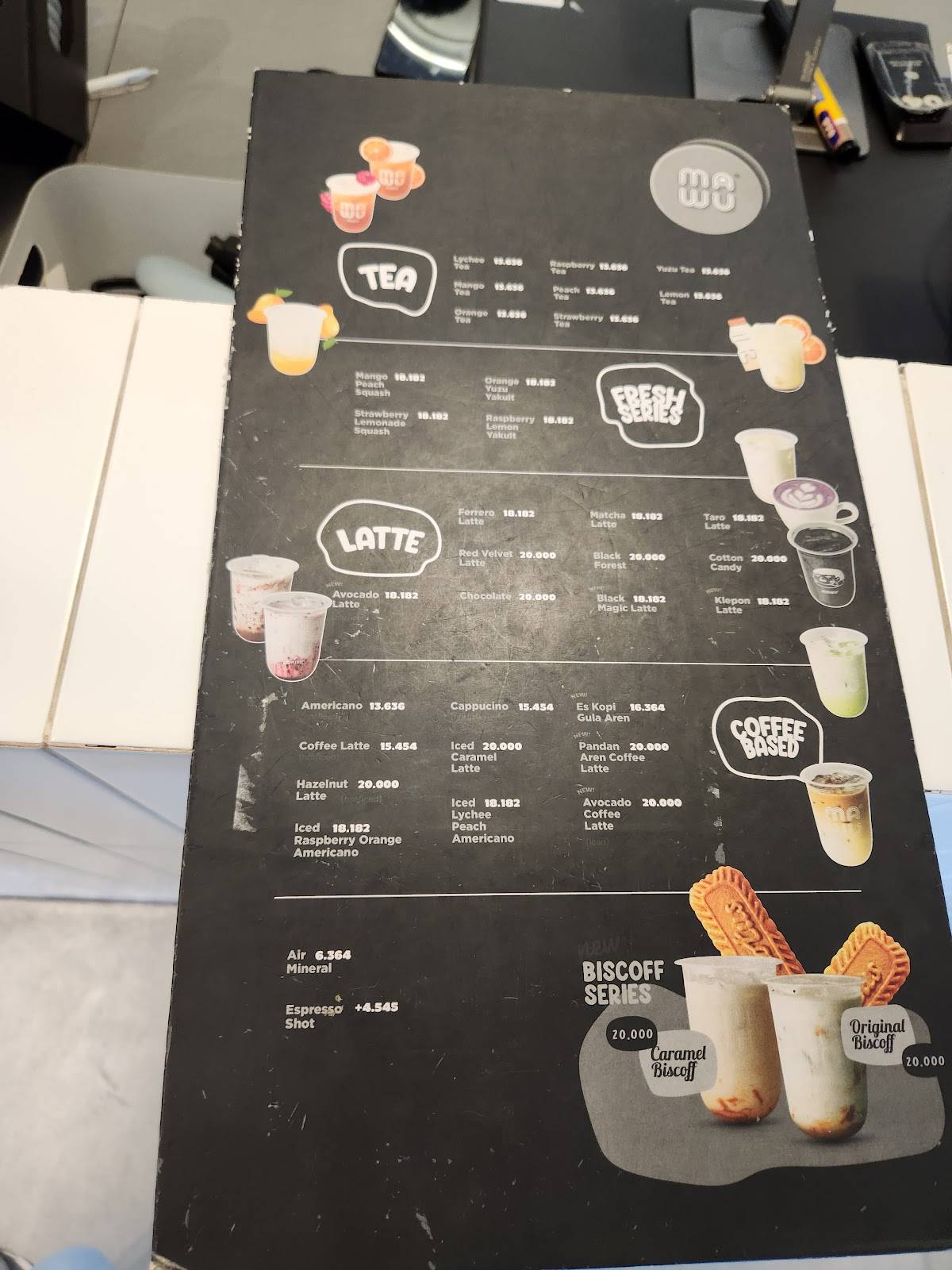 Menu at Mawu Cafe, Surabaya