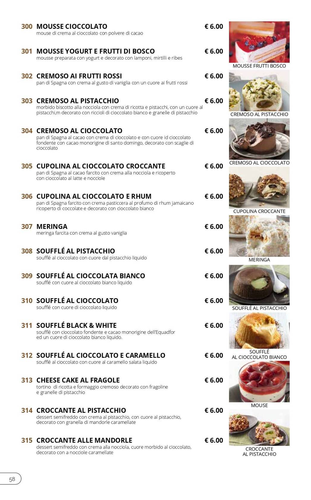 Menu da SushiTO ristorante, Mappano
