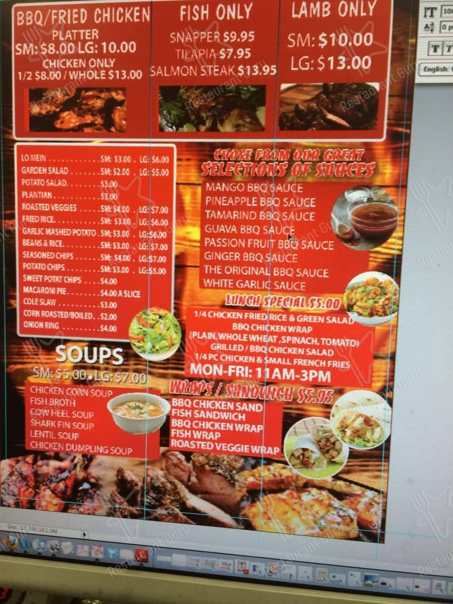 Menu at T&T BBQ HUT, New York City