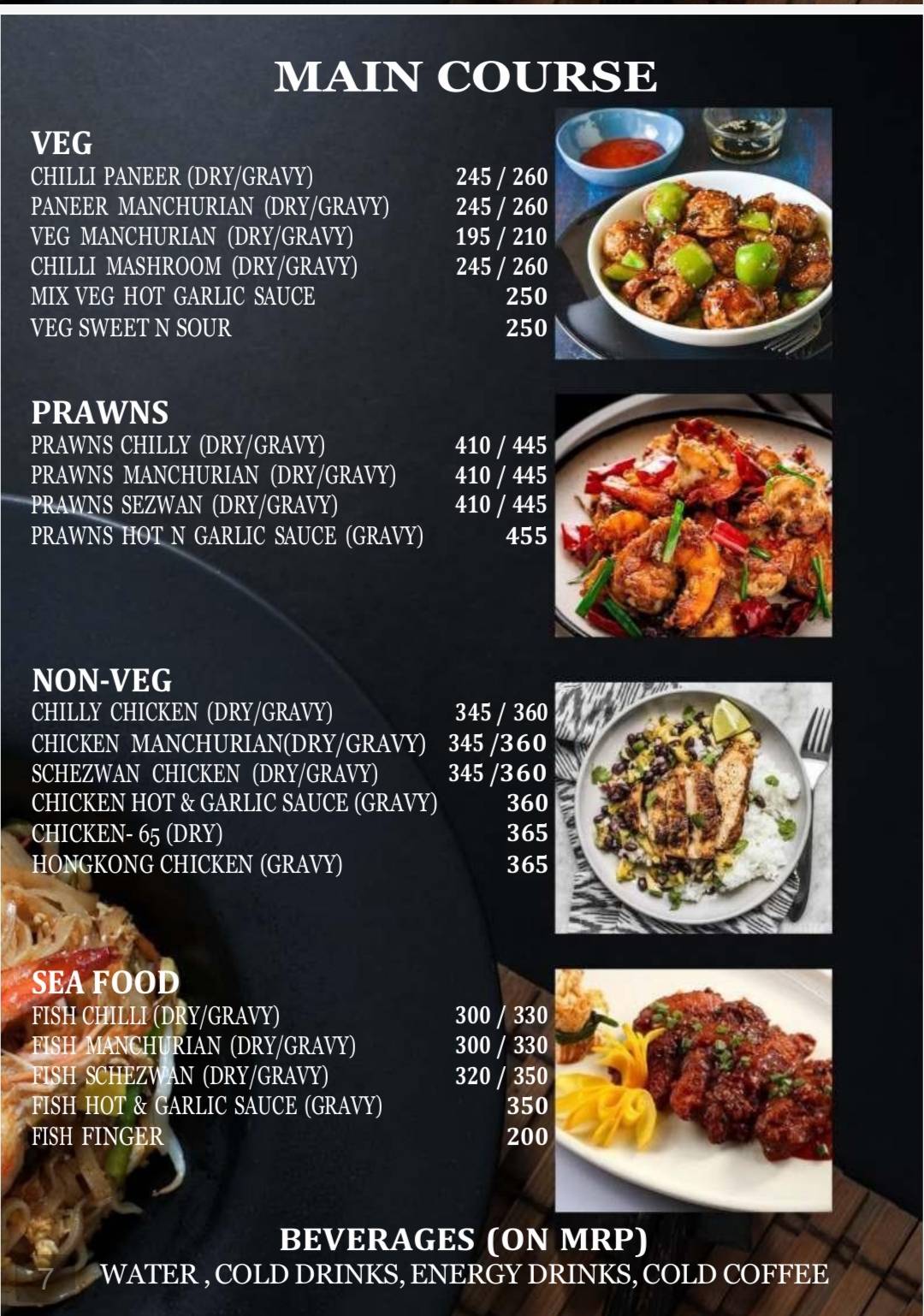 Menu at THE HOUSE OF CUISINE Restaurants and Cafes, New Delhi