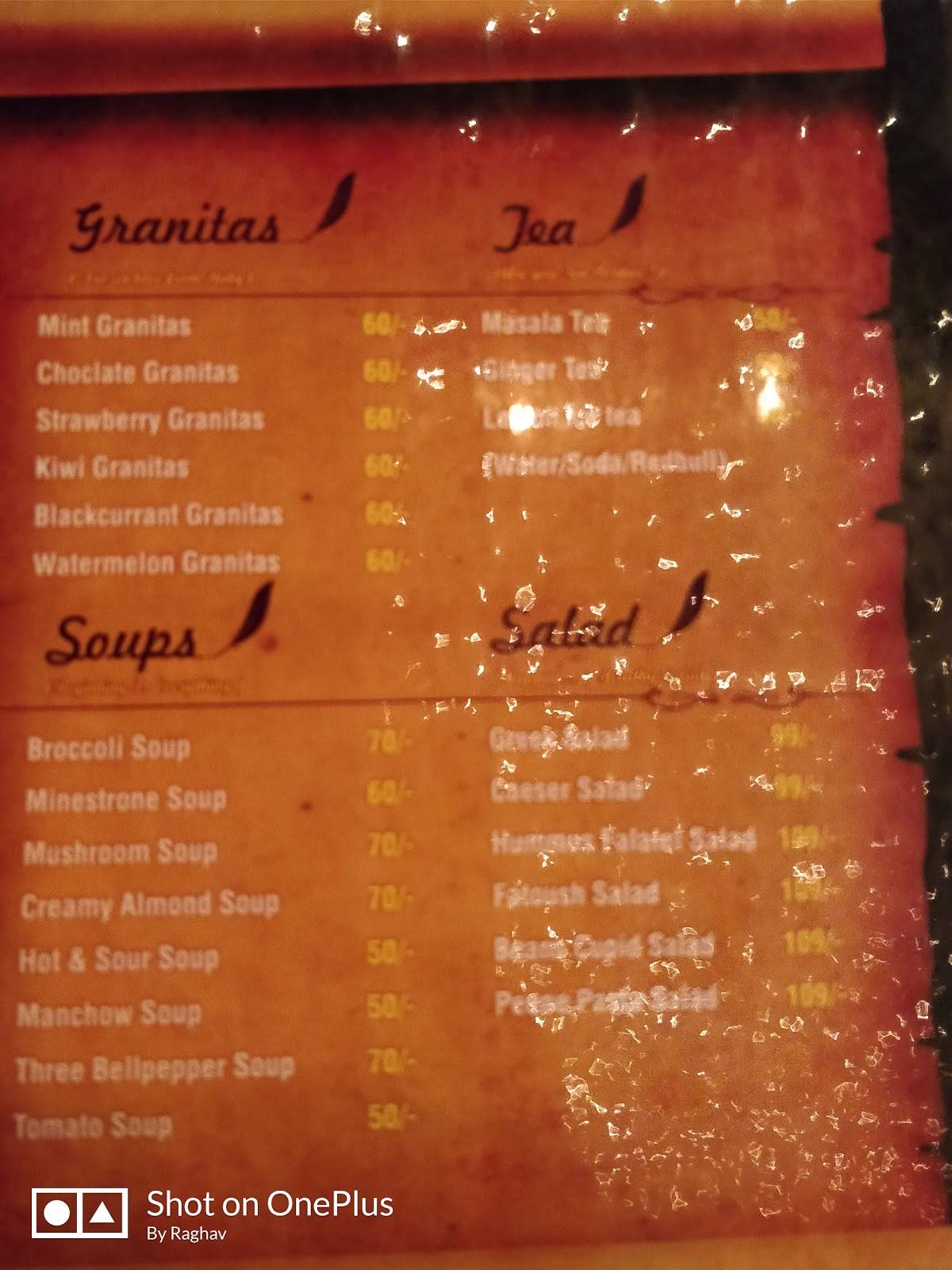 Menu at THE STORY CAFE & RESTAURANT, Indore, S.N.Arcade Sch. No. 78