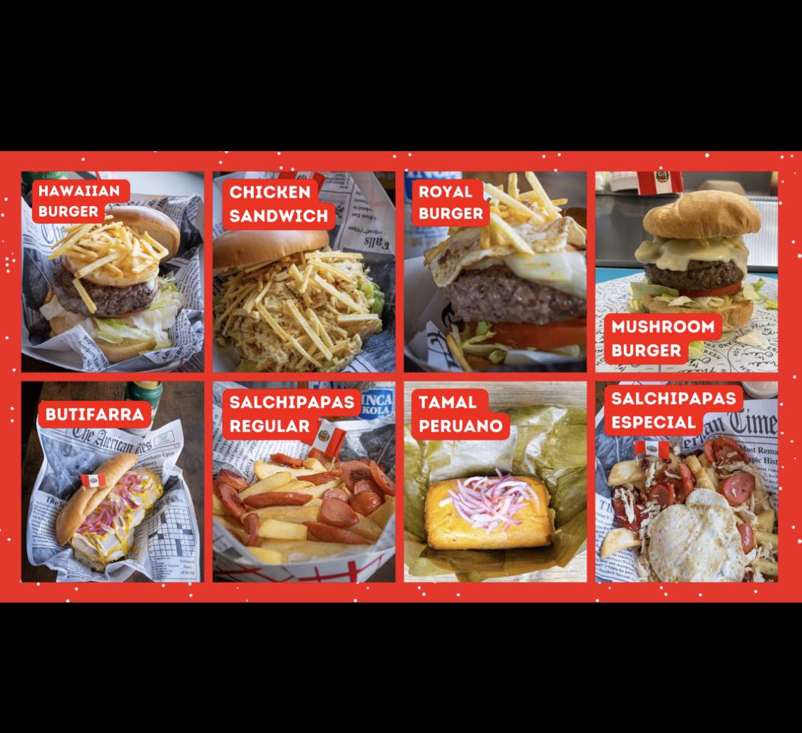 Menu at TRU POINT restaurant, Hollywood