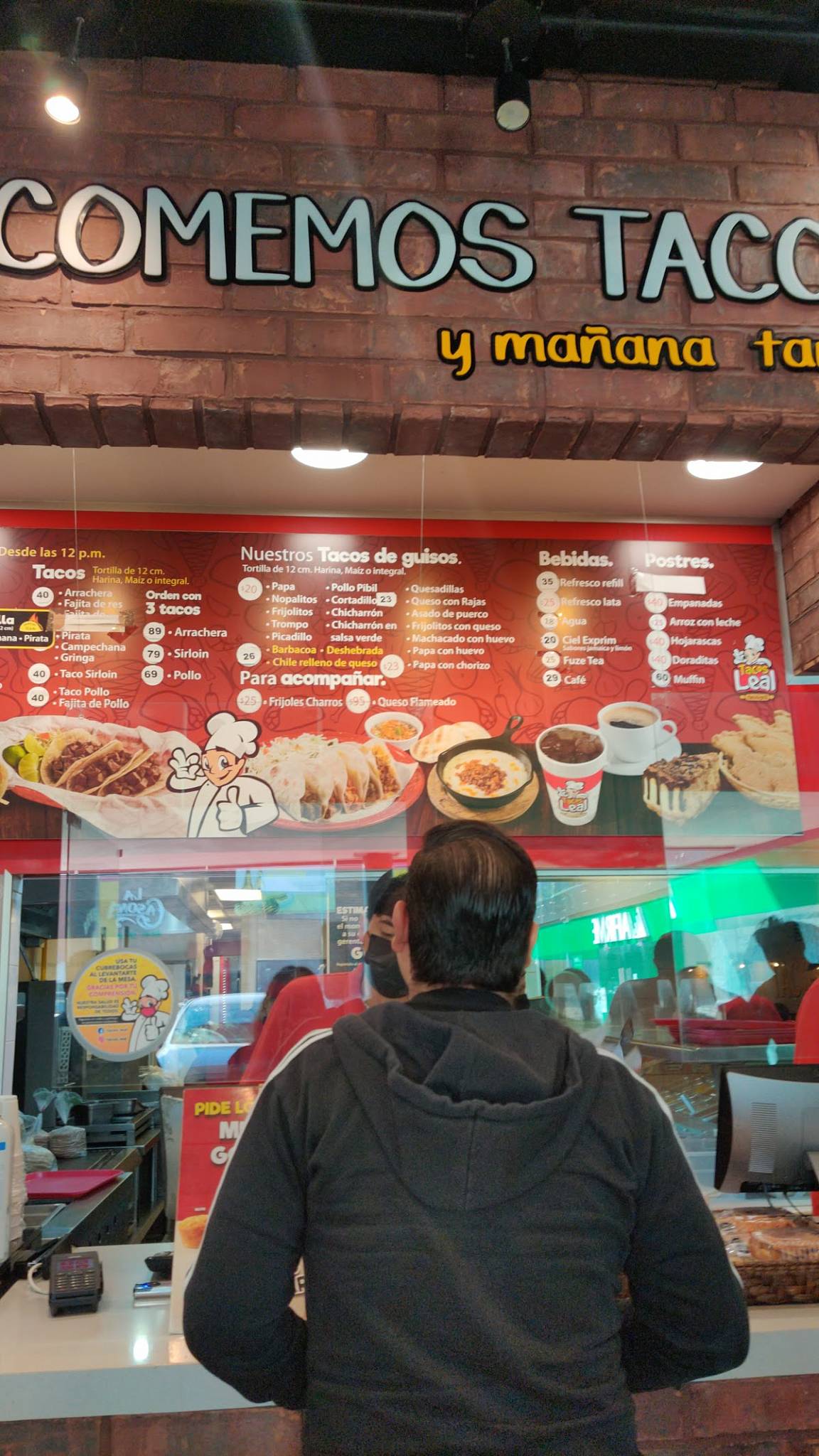 Carta del restaurante Tacos Leal Lindavista, Guadalupe, Av. Miguel ...