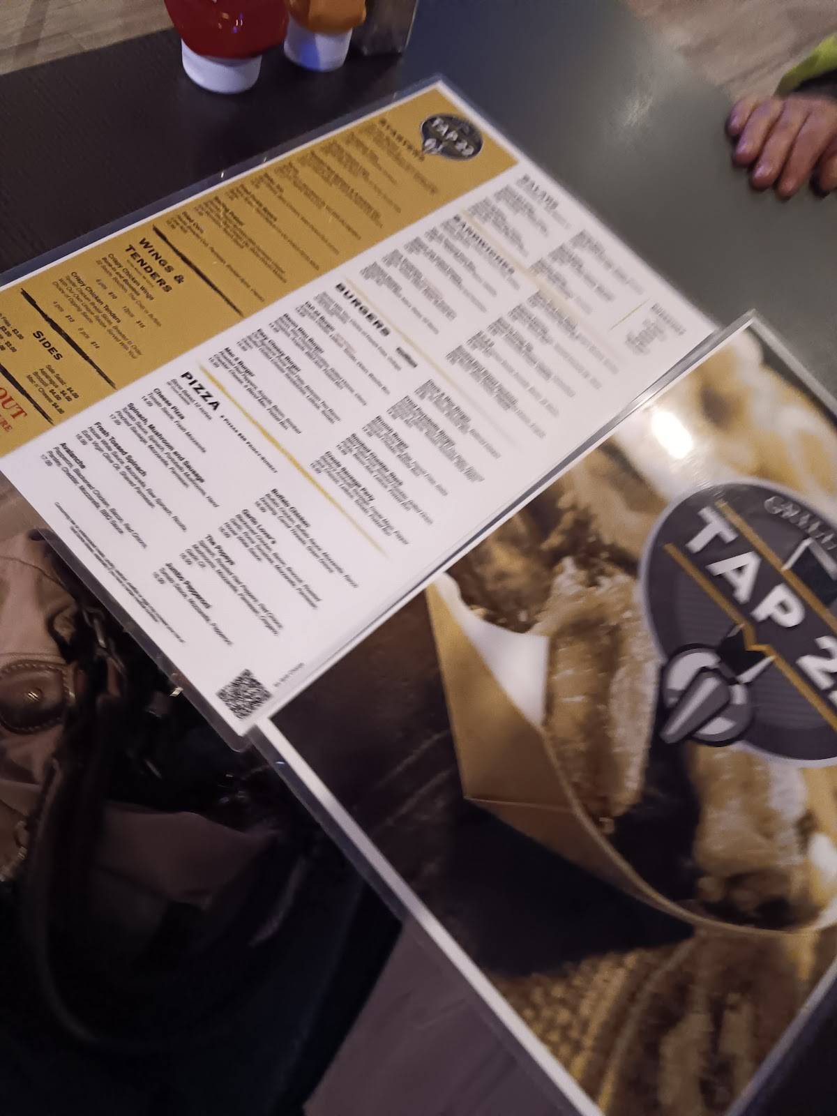 Menu at Tap 22 Grill & Bar, Silvis