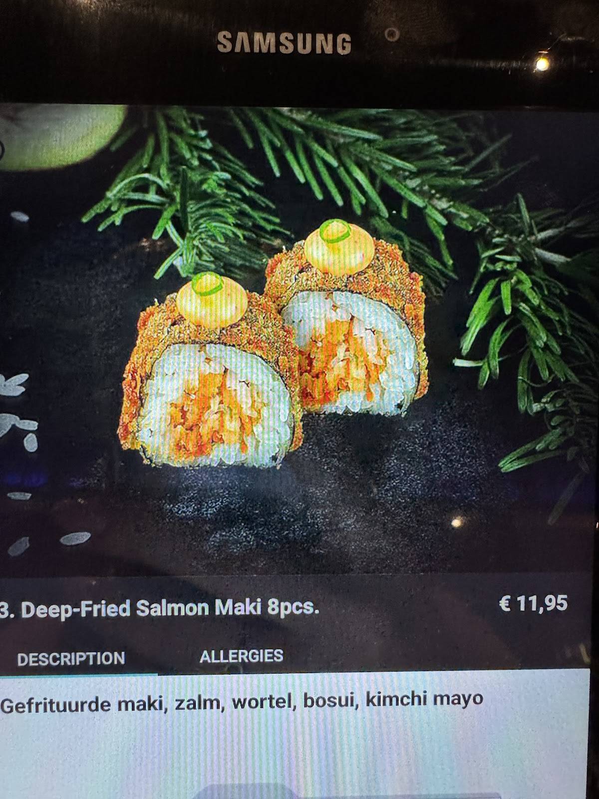 Speisekarte von Tatsu Haarlem 2 restaurant, Haarlem