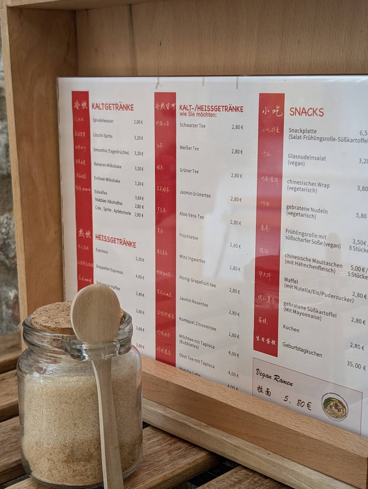 Speisekarte von Tee Time cafe, Bonn