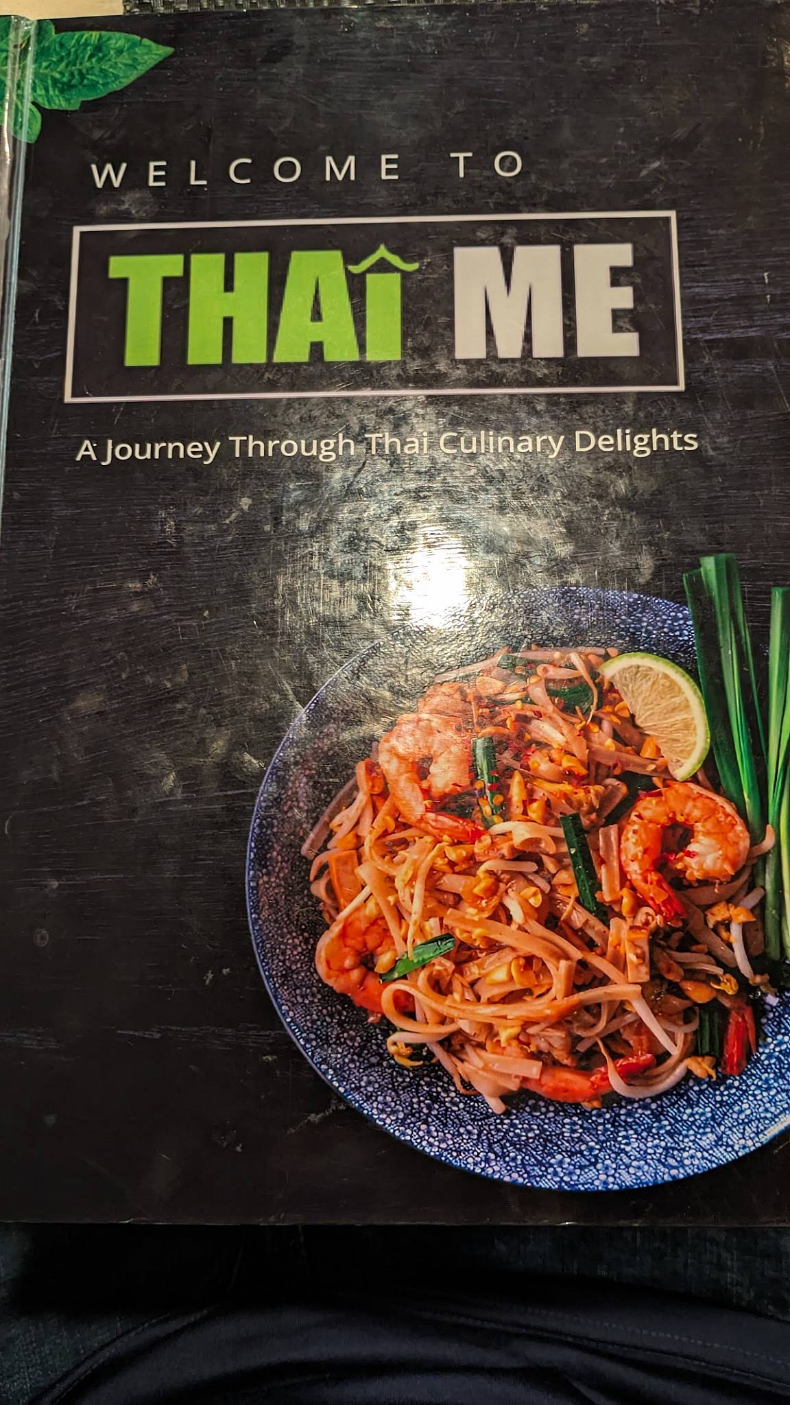 Menu at Thai Me Liverpool restaurant, Liverpool