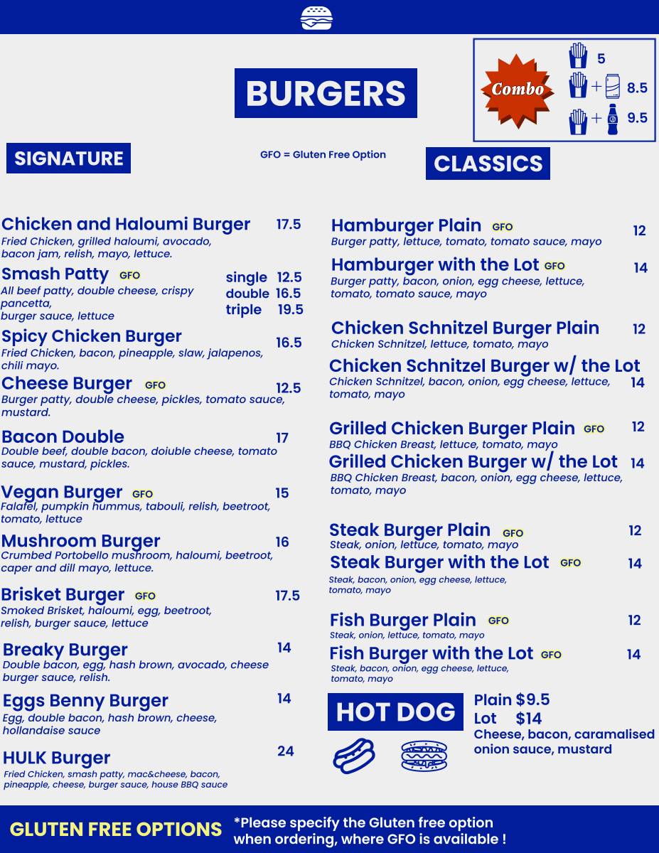 Menu at The Aldgate Chip Shop fast food, Aldgate