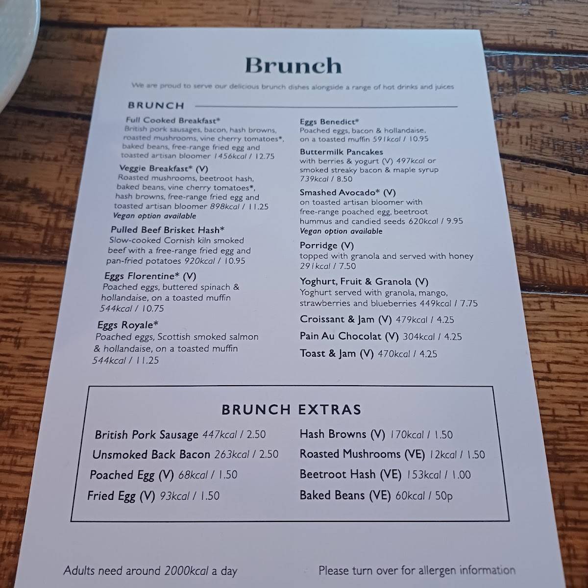 Menu at The Boat Inn pub & bar, Doncaster