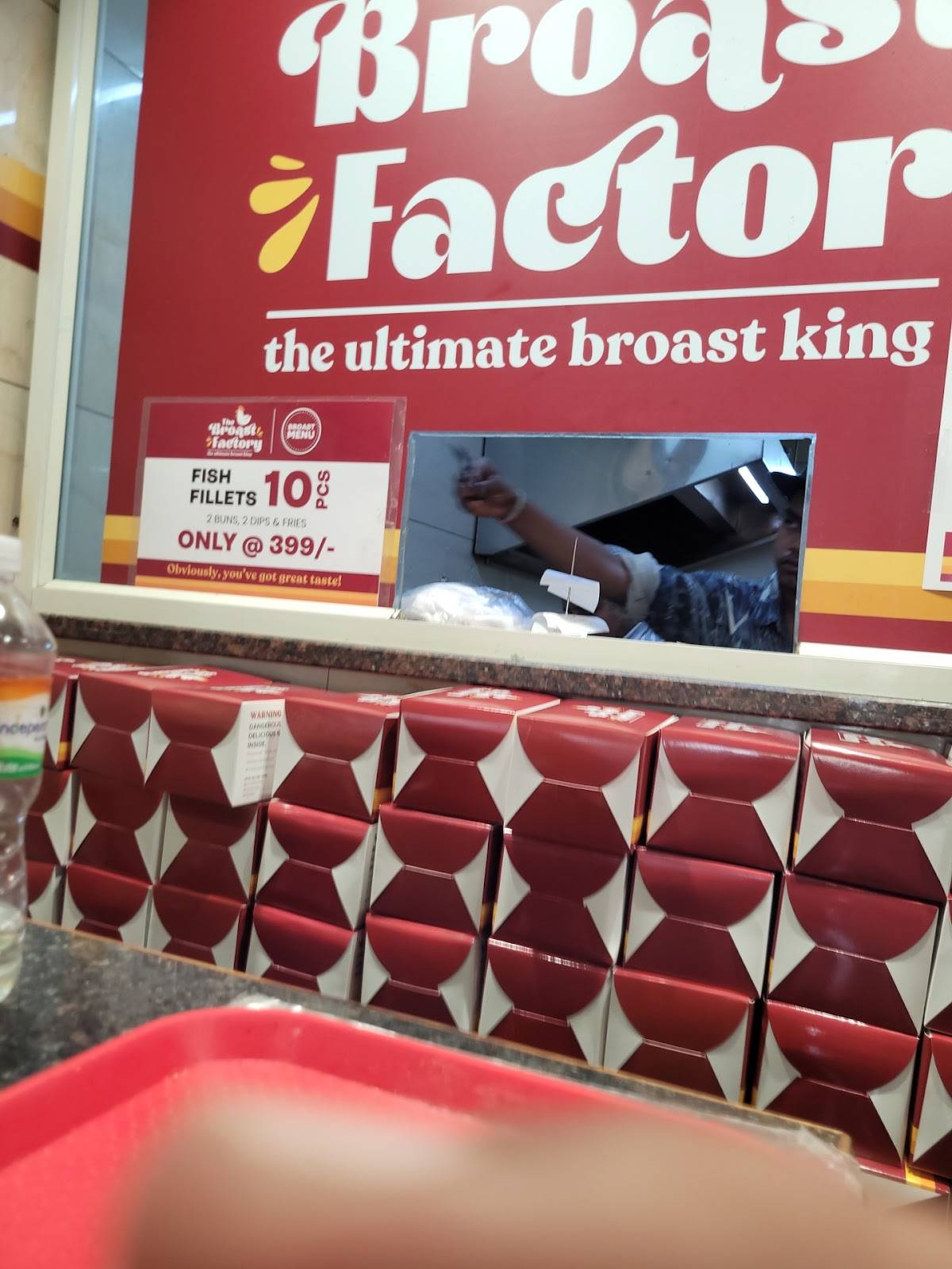 Menu at The Broast Factory, Hyderabad