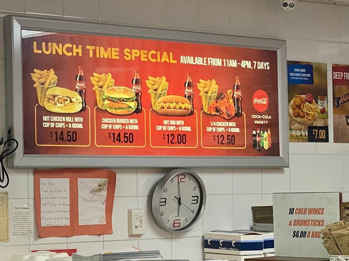 Menu at The Chicken Home fast food, Modbury North