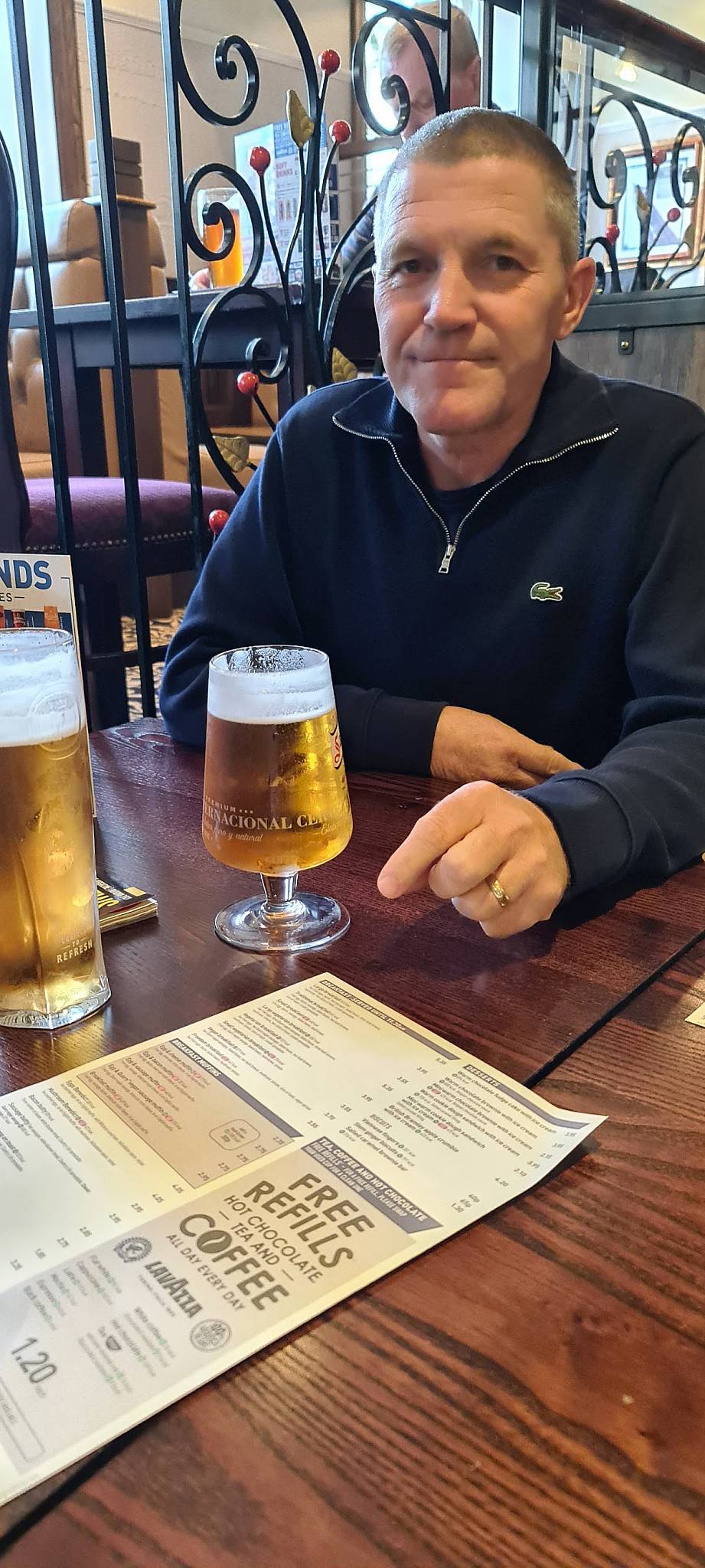 Menu at The Commercial Hotel - JD Wetherspoon pub & bar, Accrington