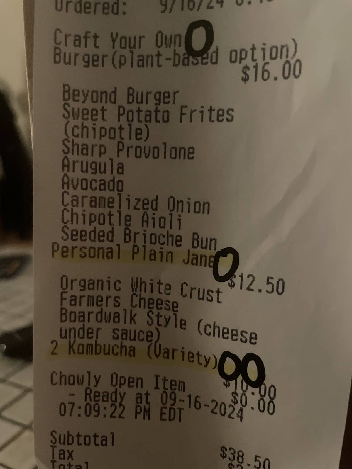Menu at The Couch Tomato Café, Manayunk pizzeria, Philadelphia, 102 ...