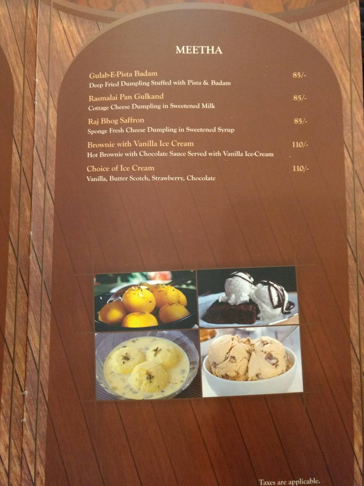 Menu at The Curry House, Gurugram, Atul Kataria Chowk