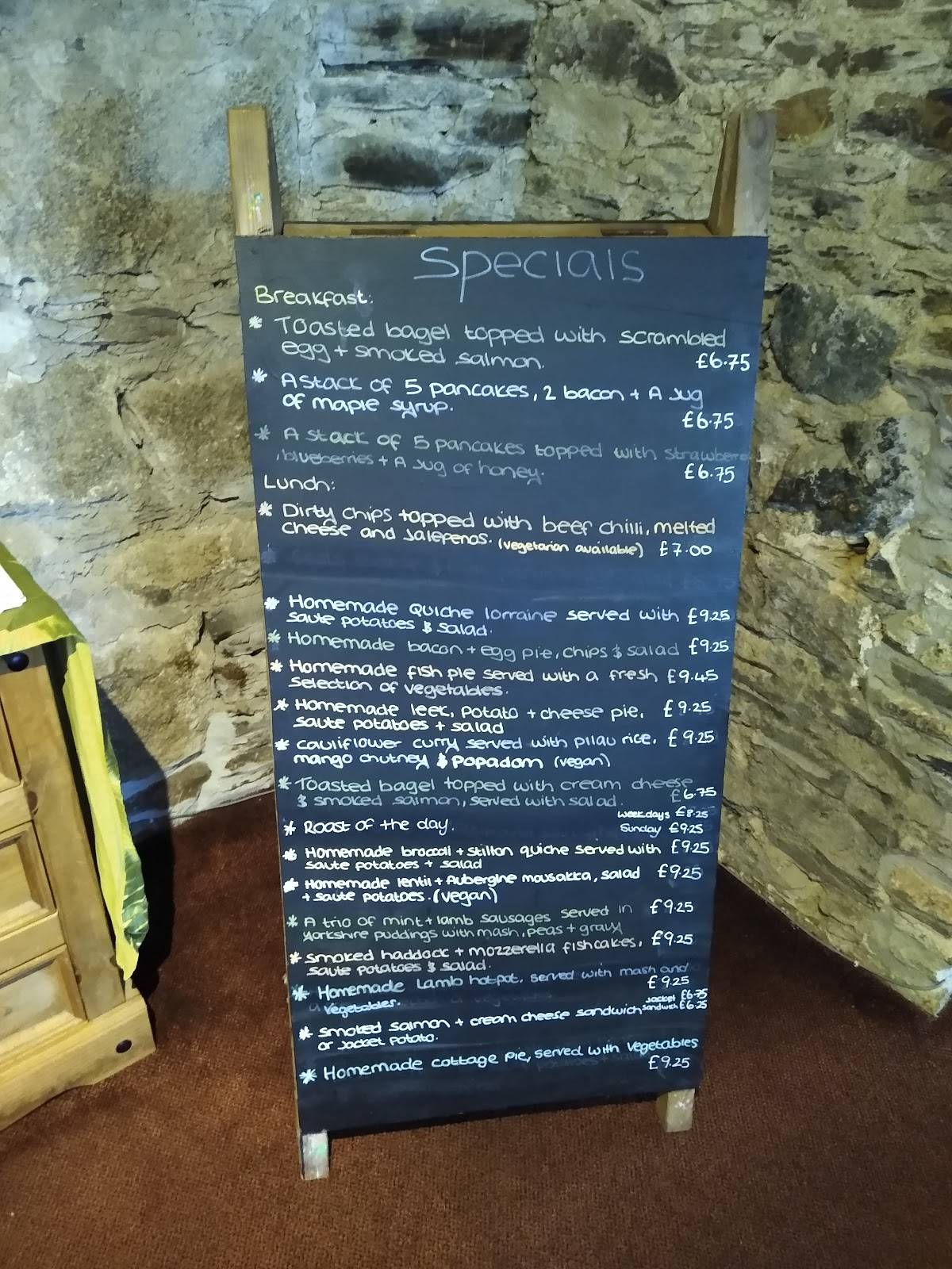 Menu at The Engine House At Compton Park restaurant, Callington