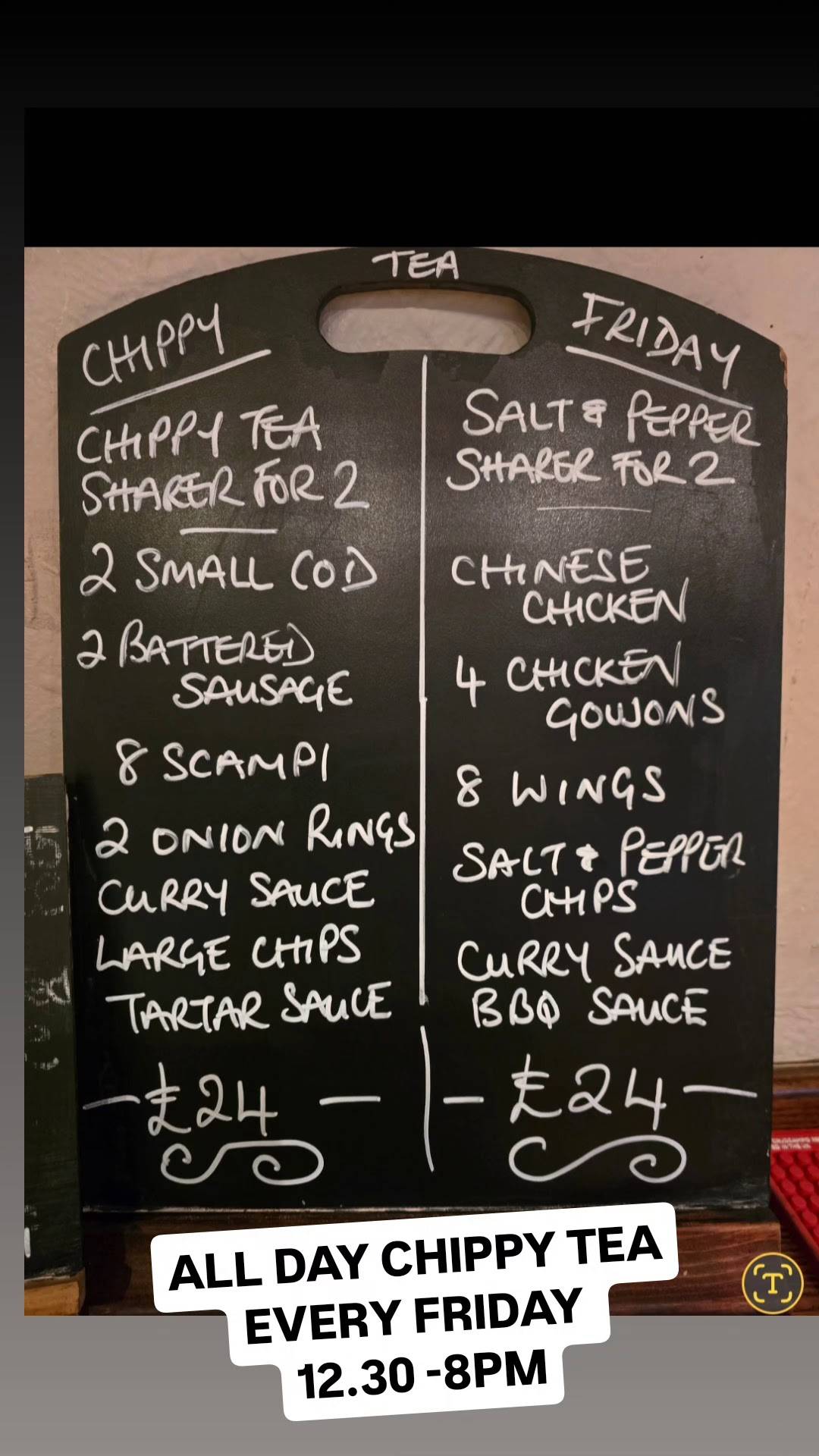 Menu at The Falcon Inn Woore pub & bar, Woore