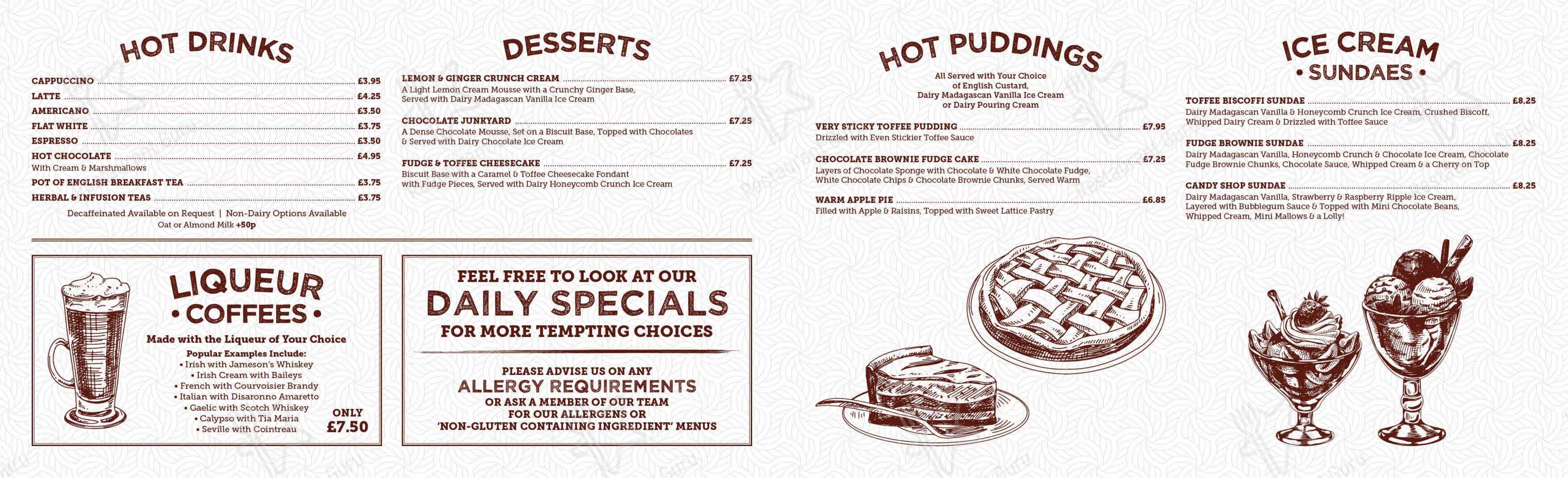Menu at The Foundry Tap & Kitchen pub & bar, Blackburn