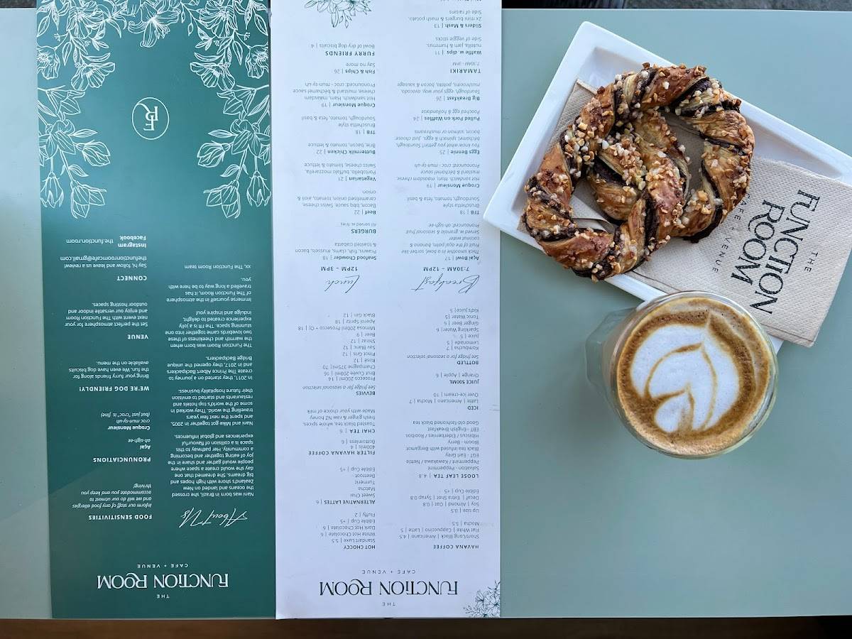 Menu at The Function Room Cafe, Nelson