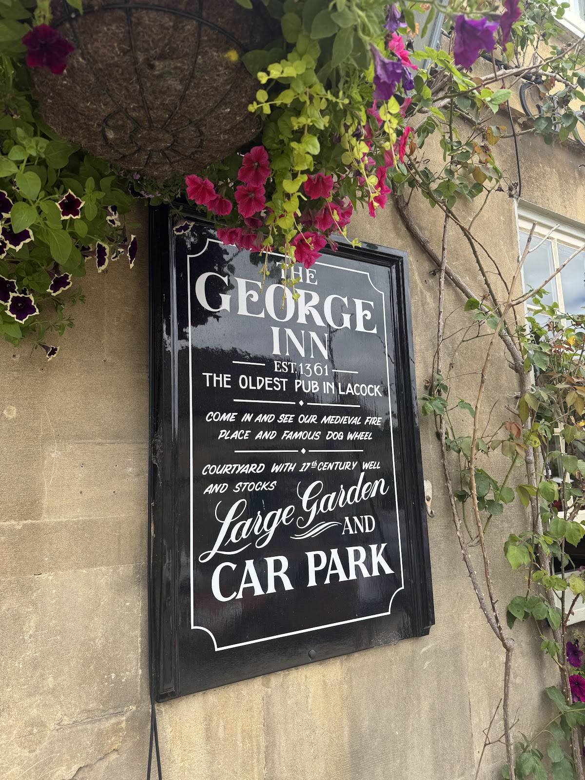Menu at The George Inn pub & bar, Chippenham