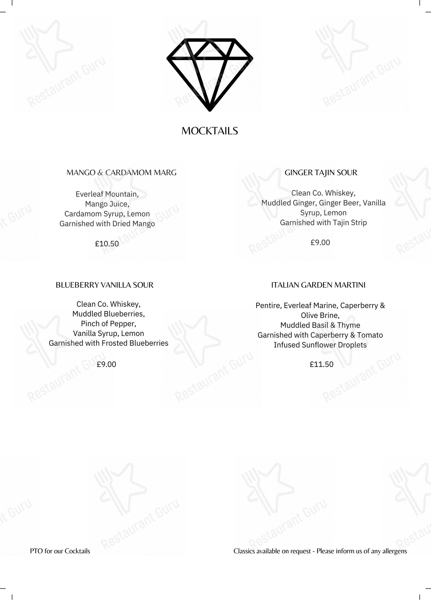 Menu at The Joker - Brighton pub & bar, Brighton
