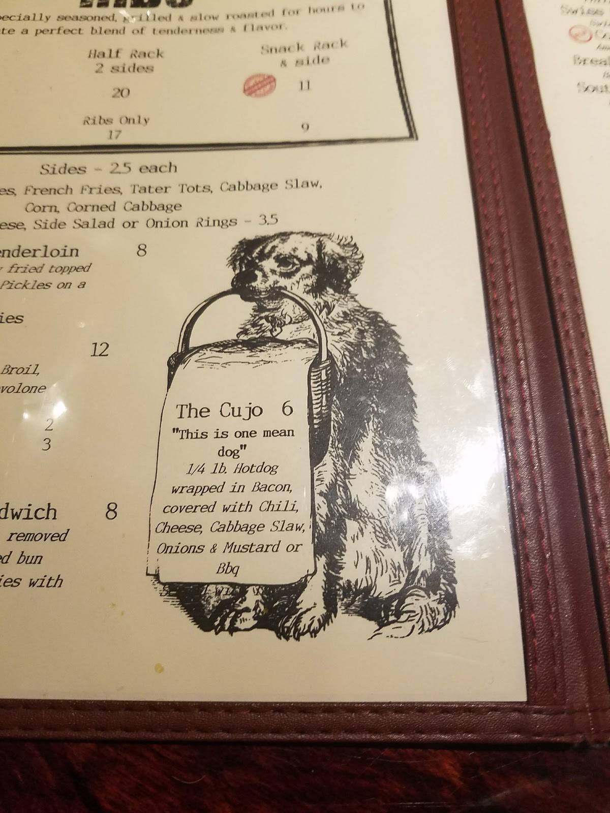 Menu at The Knot Burger Pub, Summerville, 208 E 5th N St
