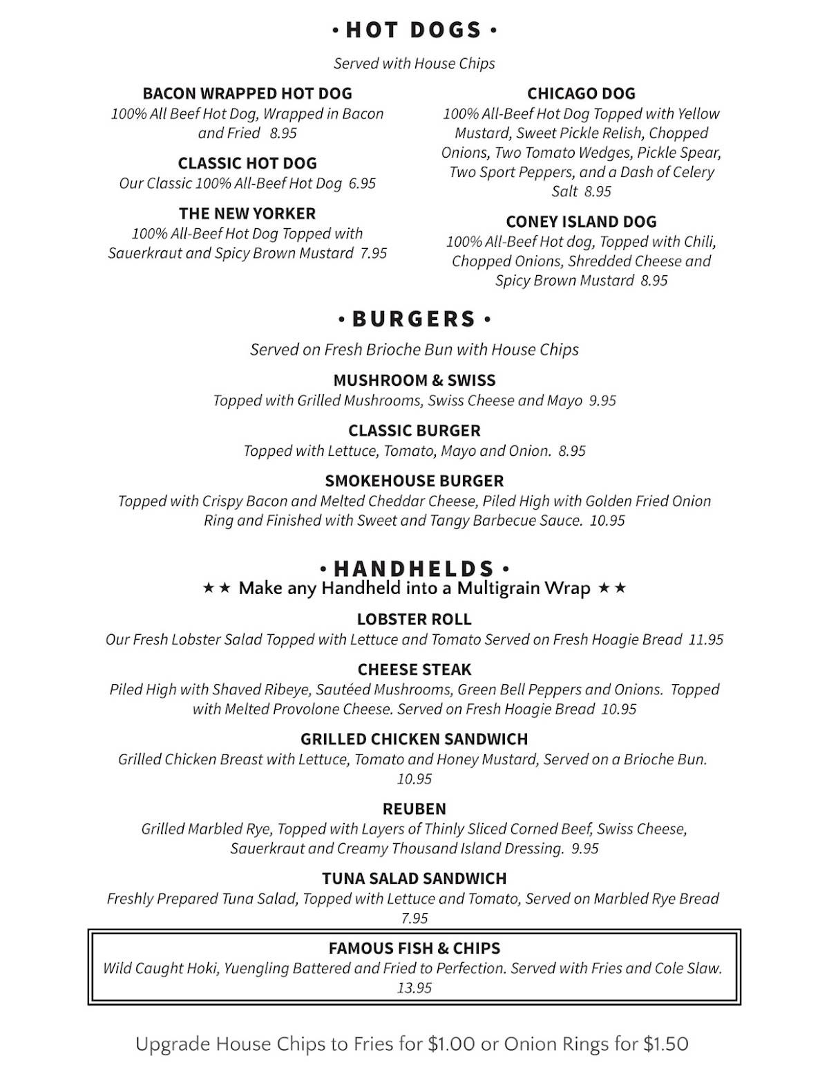 Menu at The Legacy Restaurant at Nancy Lopez Country Club, The Villages ...