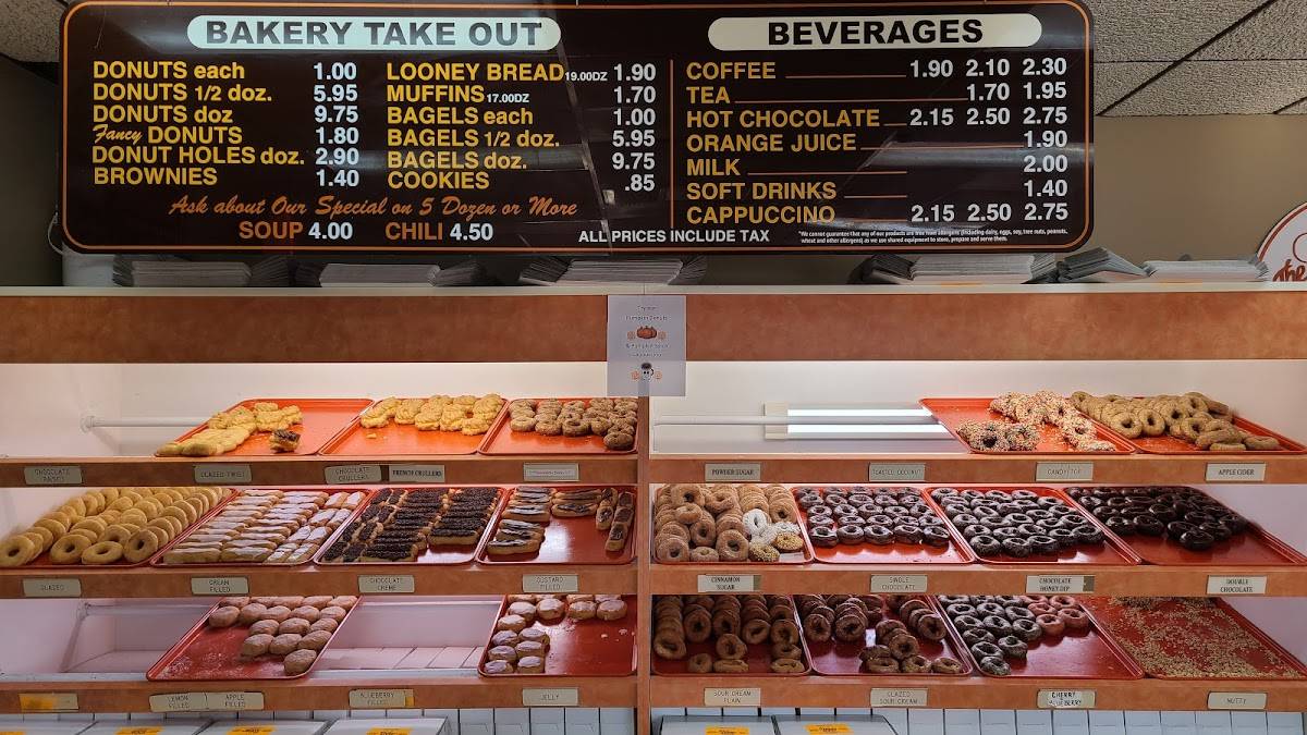 Menu at The Looney Baker restaurant, Livonia