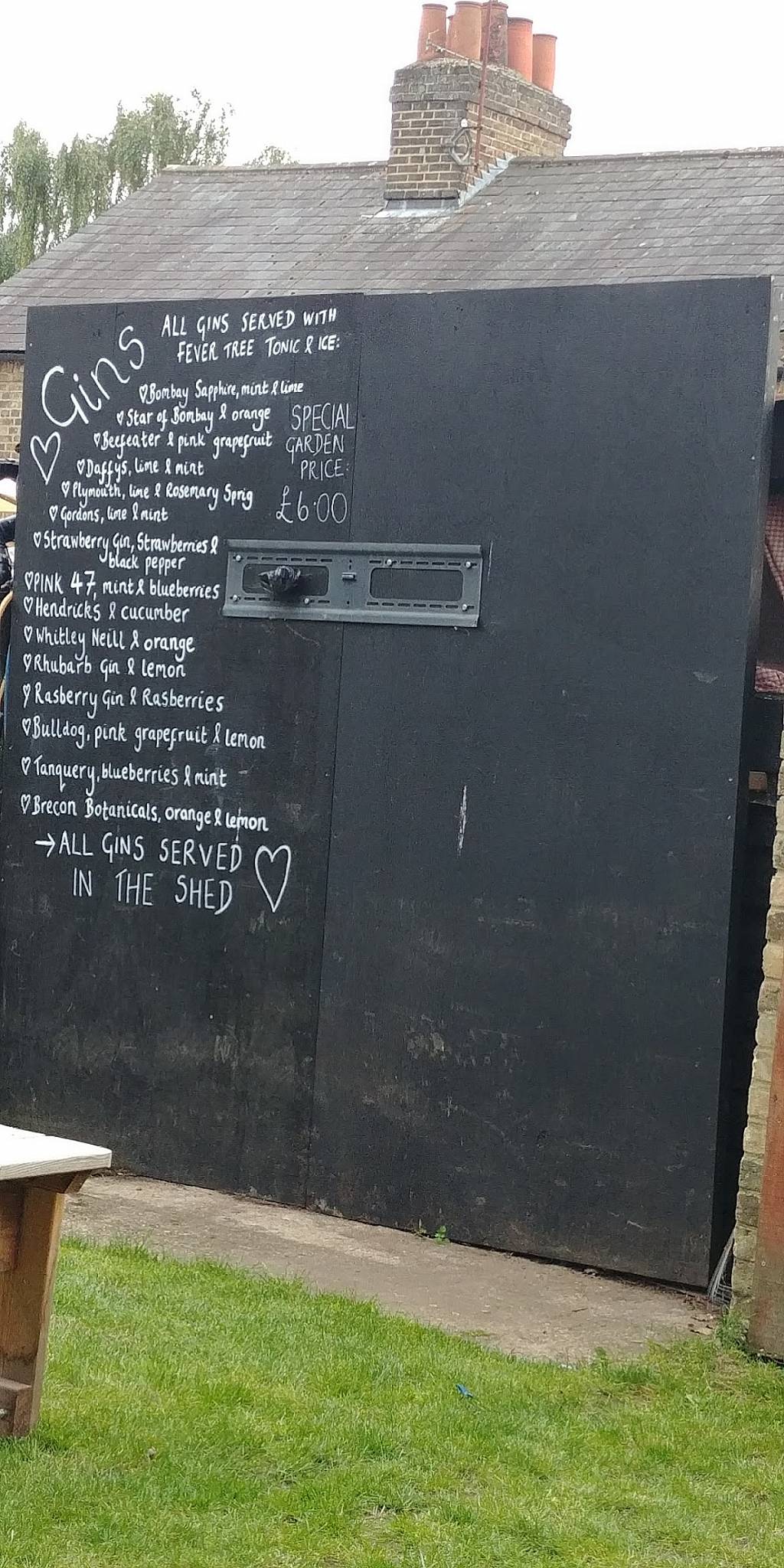Menu at The Millstream pub & bar, Hertford