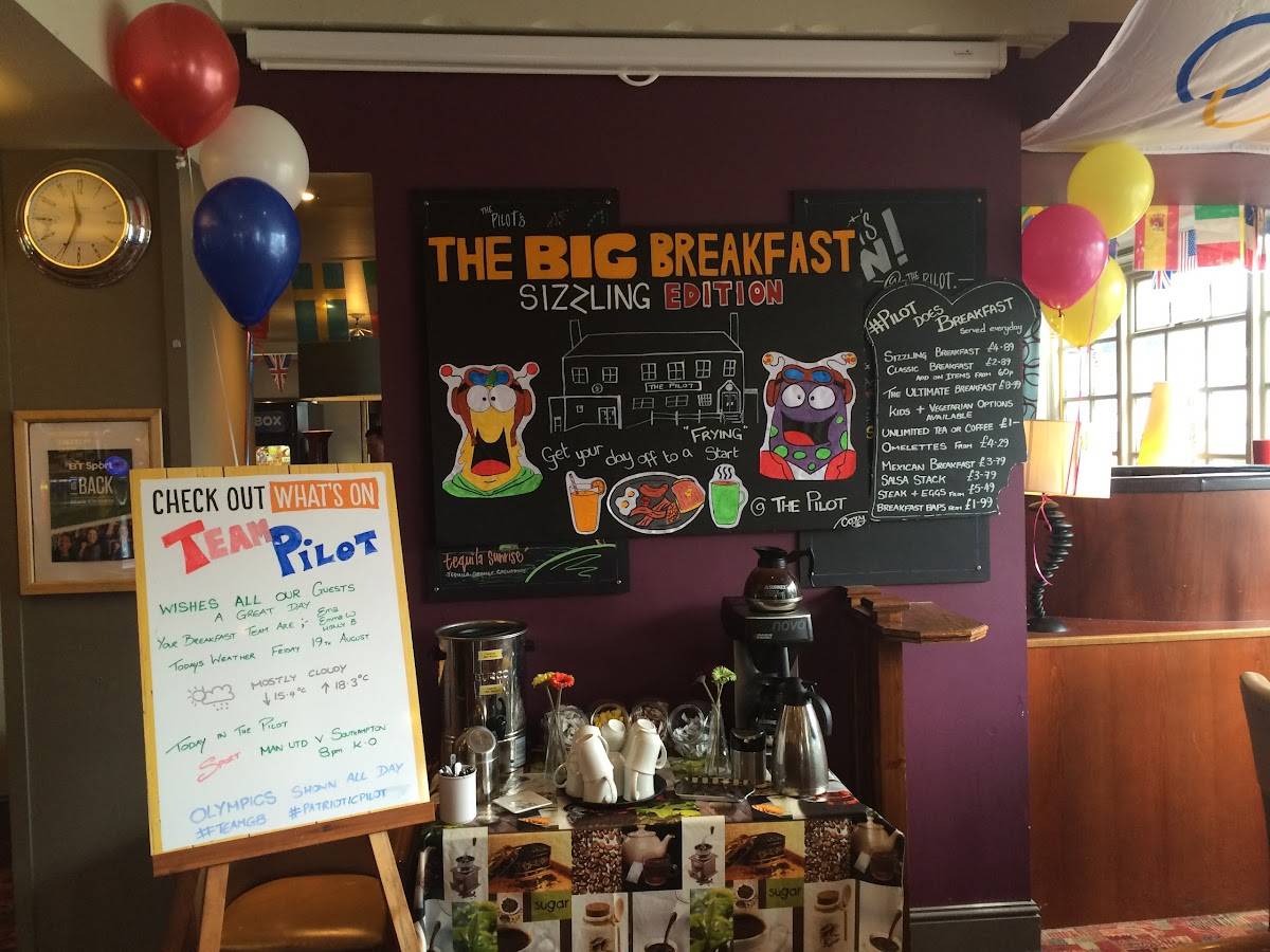 Menu at The Pilot pub & bar, Wolverhampton