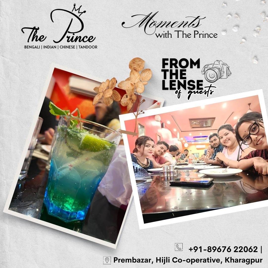 Menu at The Prince Restaurant, Kharagpur, SH 5