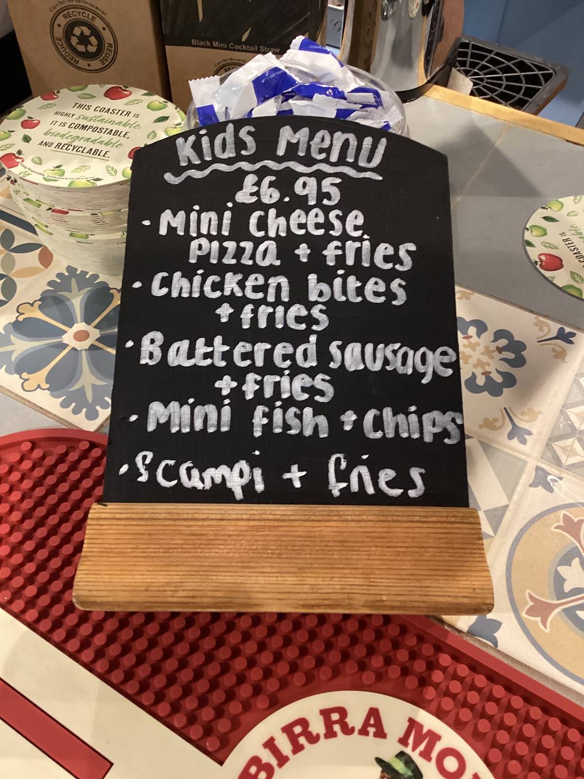Menu at The Riverside pub & bar, Chepstow