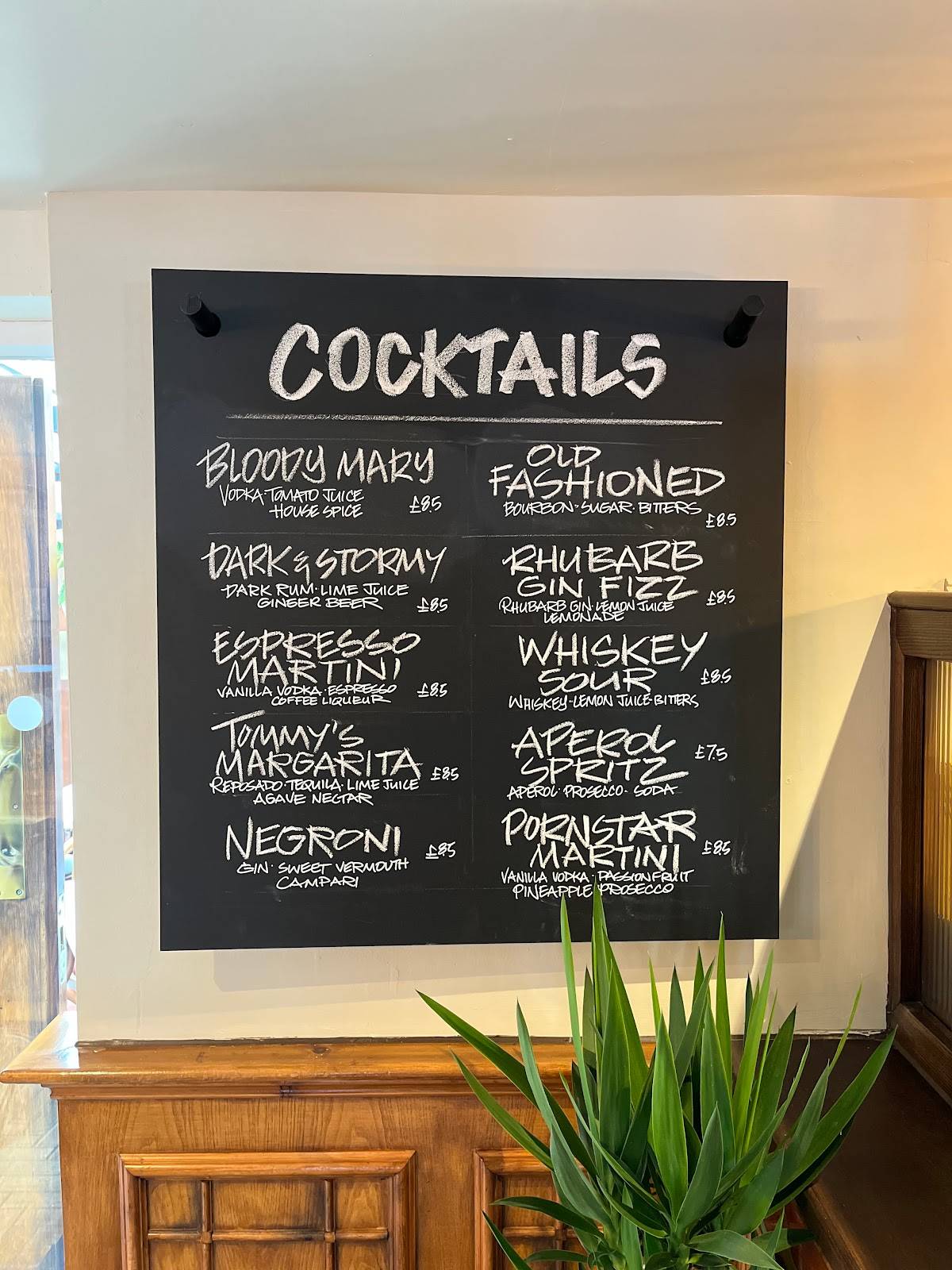 Menu at The Ship pub & bar, Elswick
