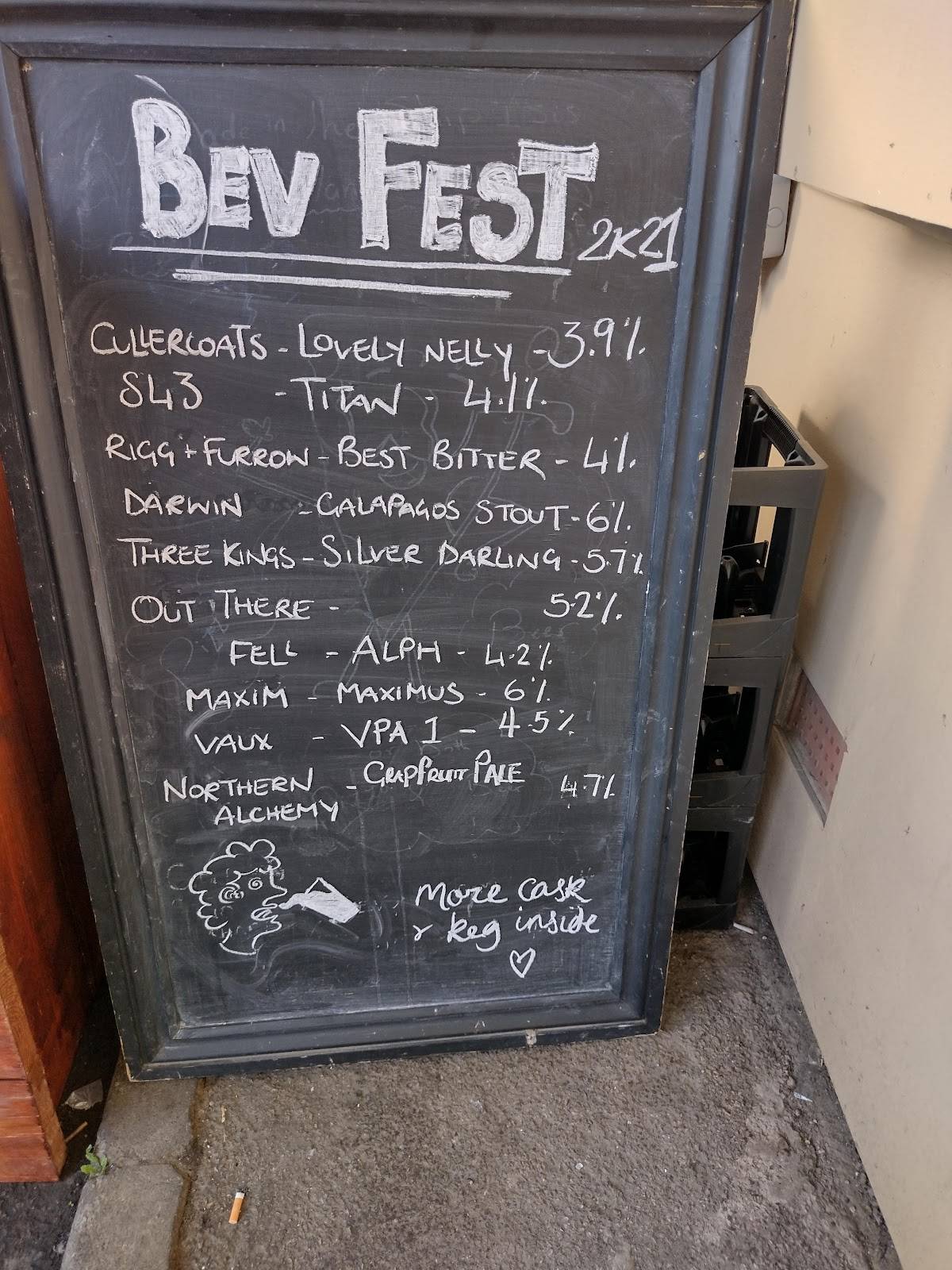 Menu at The Ship Isis pub & bar, Sunderland