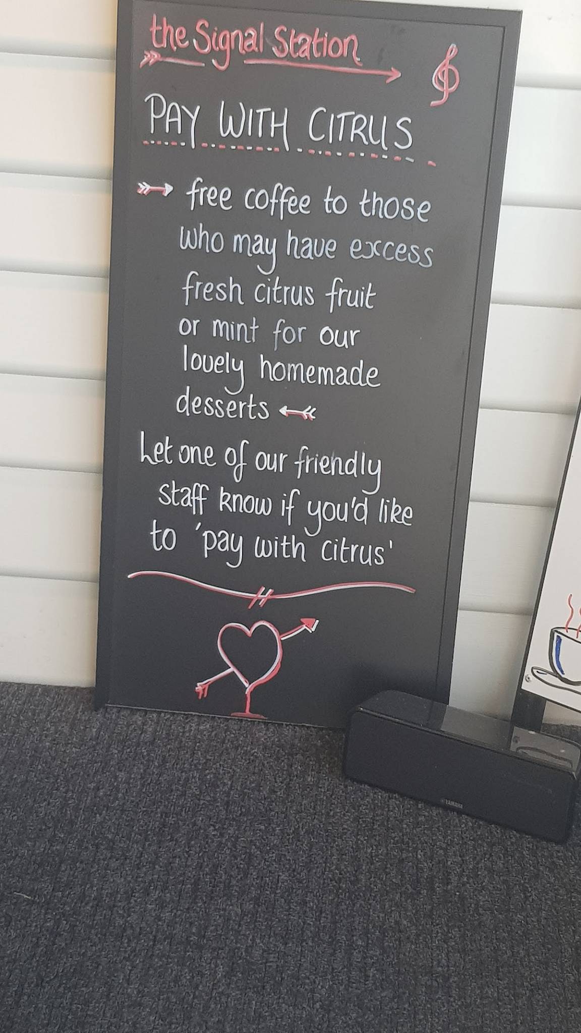 Menu at The Signal Station Restaurant, Mount Nelson