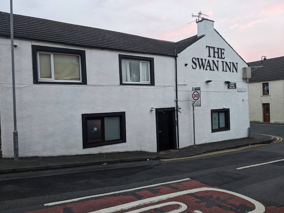 Menu at The Swan Inn restaurant, Stranraer