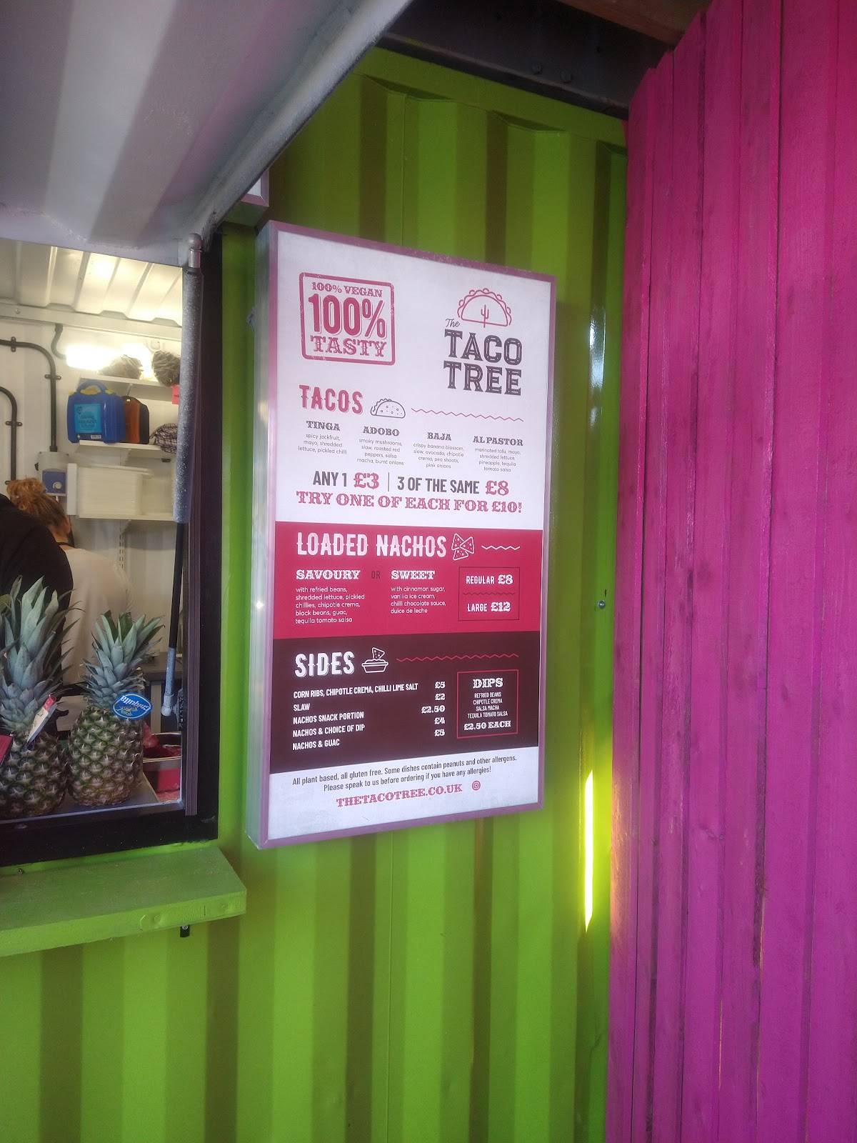 Carta del restaurante The Taco Tree, Reading