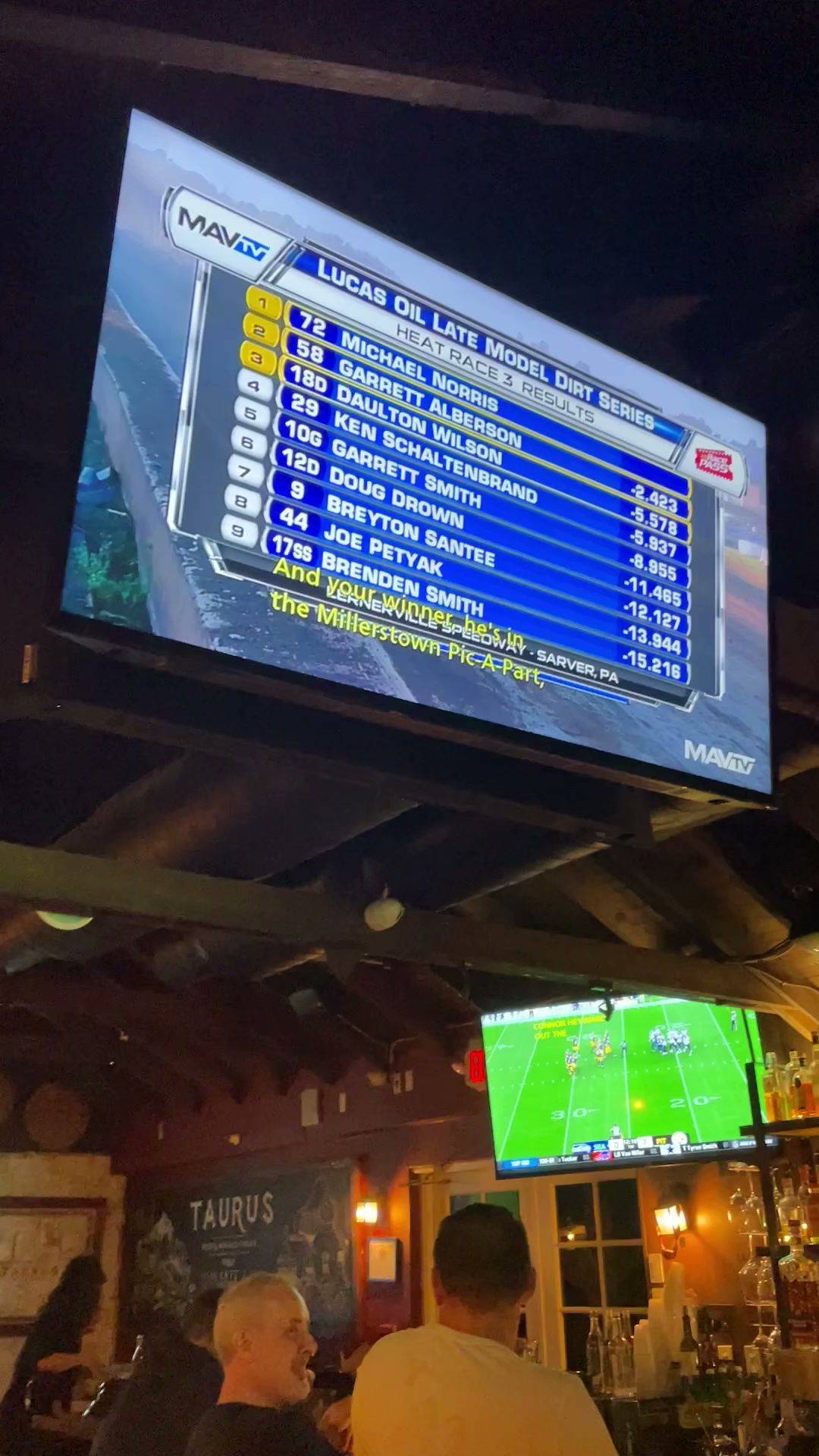 Menu at The Taurus Coconut Grove pub & bar, Miami