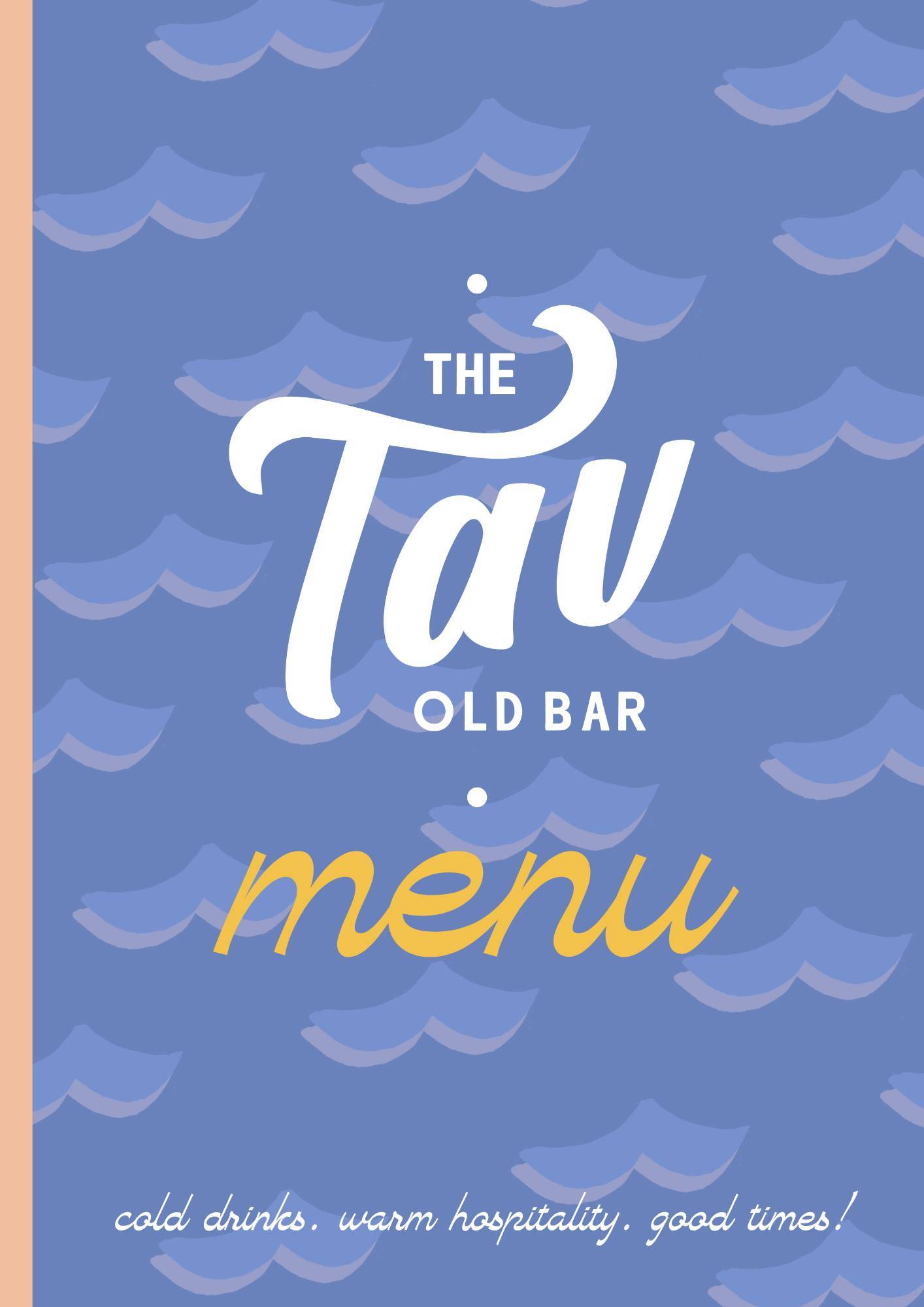Menu at Old Bar Tavern, Old Bar