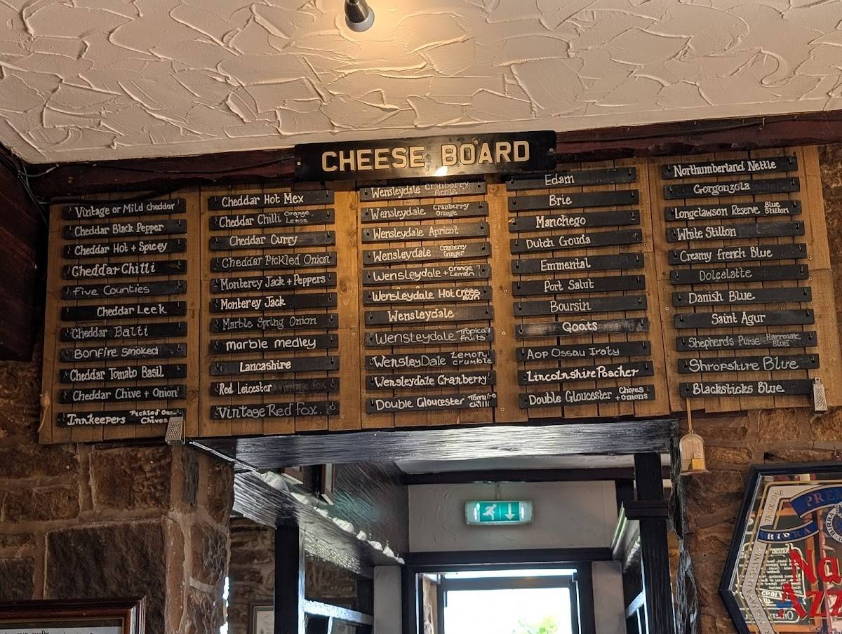 Menu at The Travellers Rest pub & bar, Dronfield, Free House